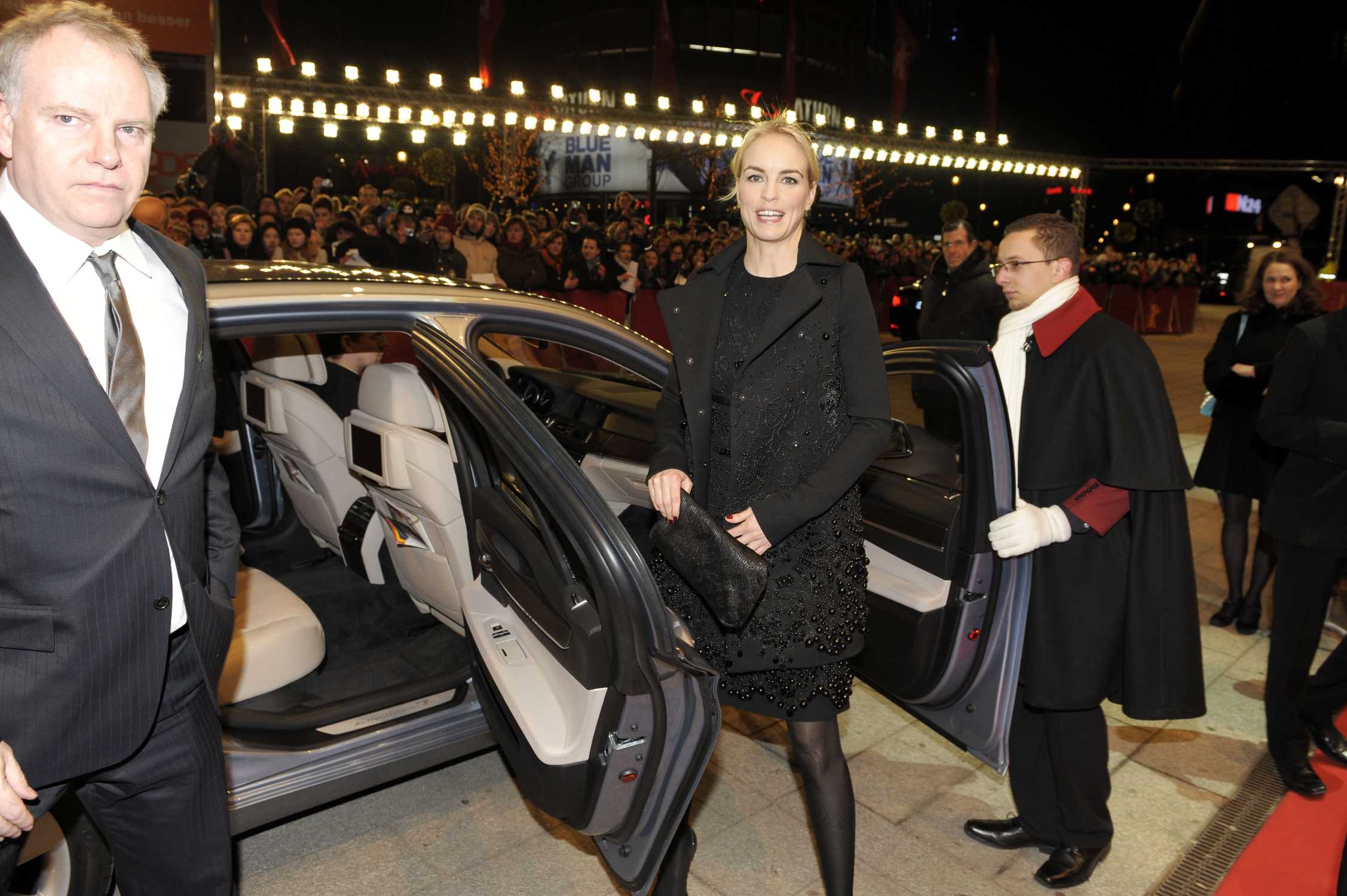 Nina Hoss / BMW 7er / Red Carpet for CLOSING CEREMONY at Berlinale ...