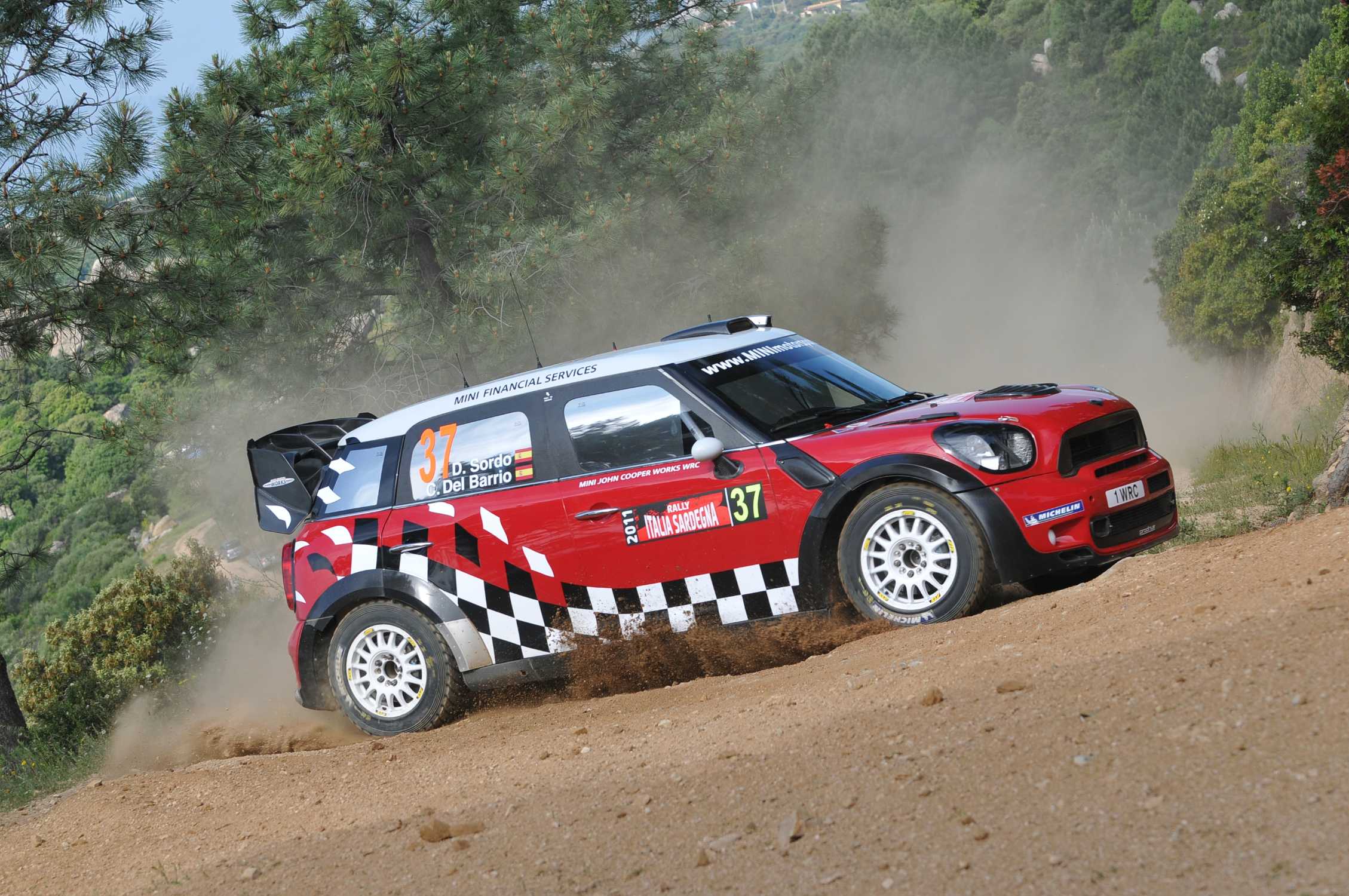 MINI John Cooper Works WRC Team at Italian Rally Sardegna