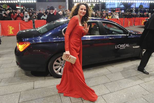 Andie Macdowell 2012 Andie MacDowell Says She 'Was Afraid' To Come To