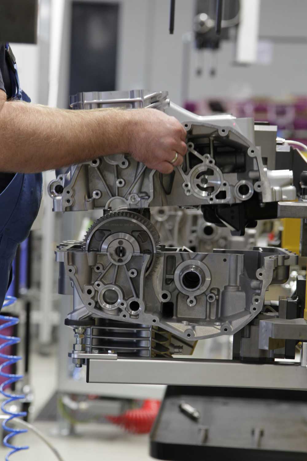 BMW R 1200 GS, production at the BMW Motorrad plant Berlin (11/2012)