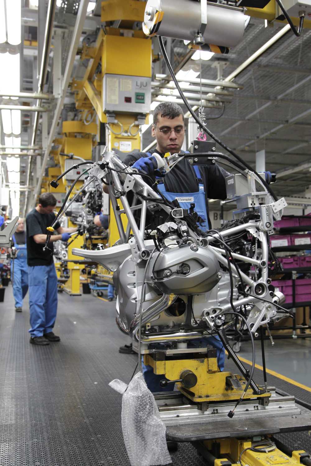BMW R 1200 GS, production at the BMW Motorrad plant Berlin (11/2012)