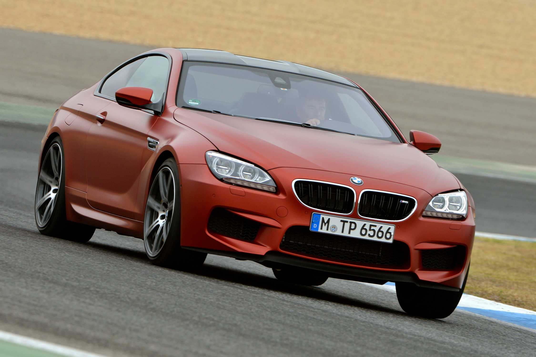 The BMW M6 with Competition Package (07/2013).
