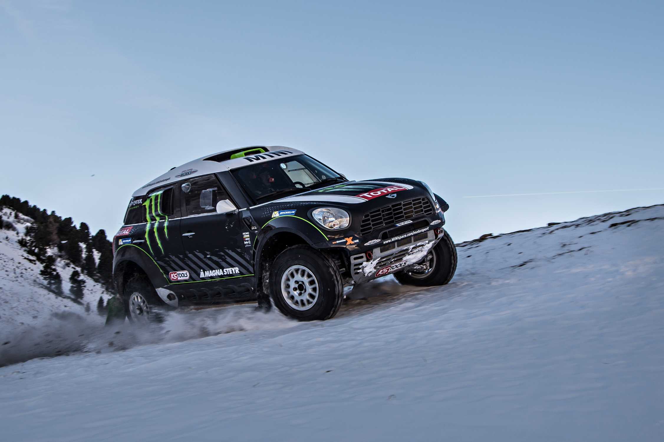 The MINI ALL4 Racing on Snow. (12/2013)