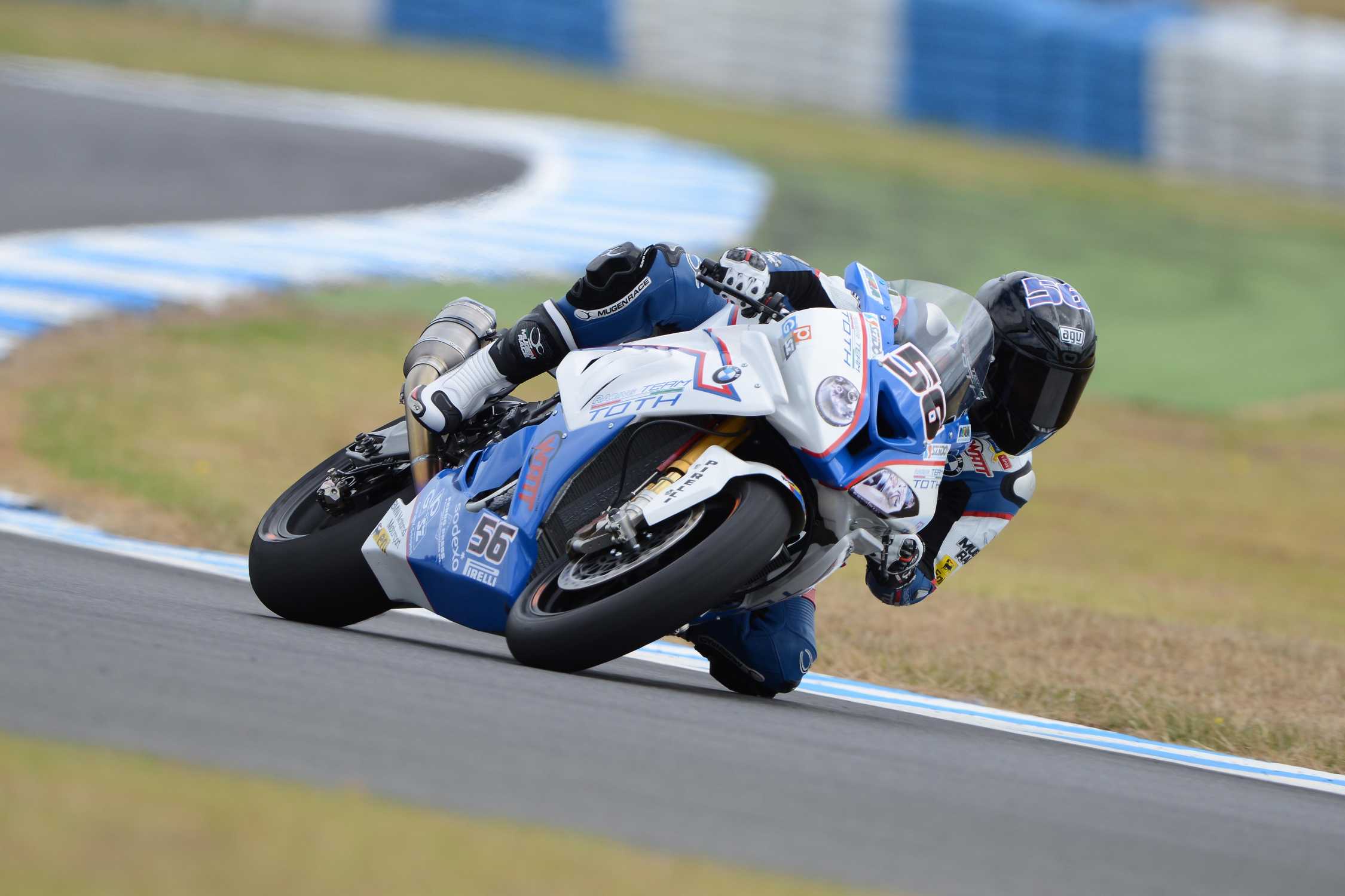 Phillip Island (AUS) 23rd February 2014. BMW Team Toth Rider Peter ...