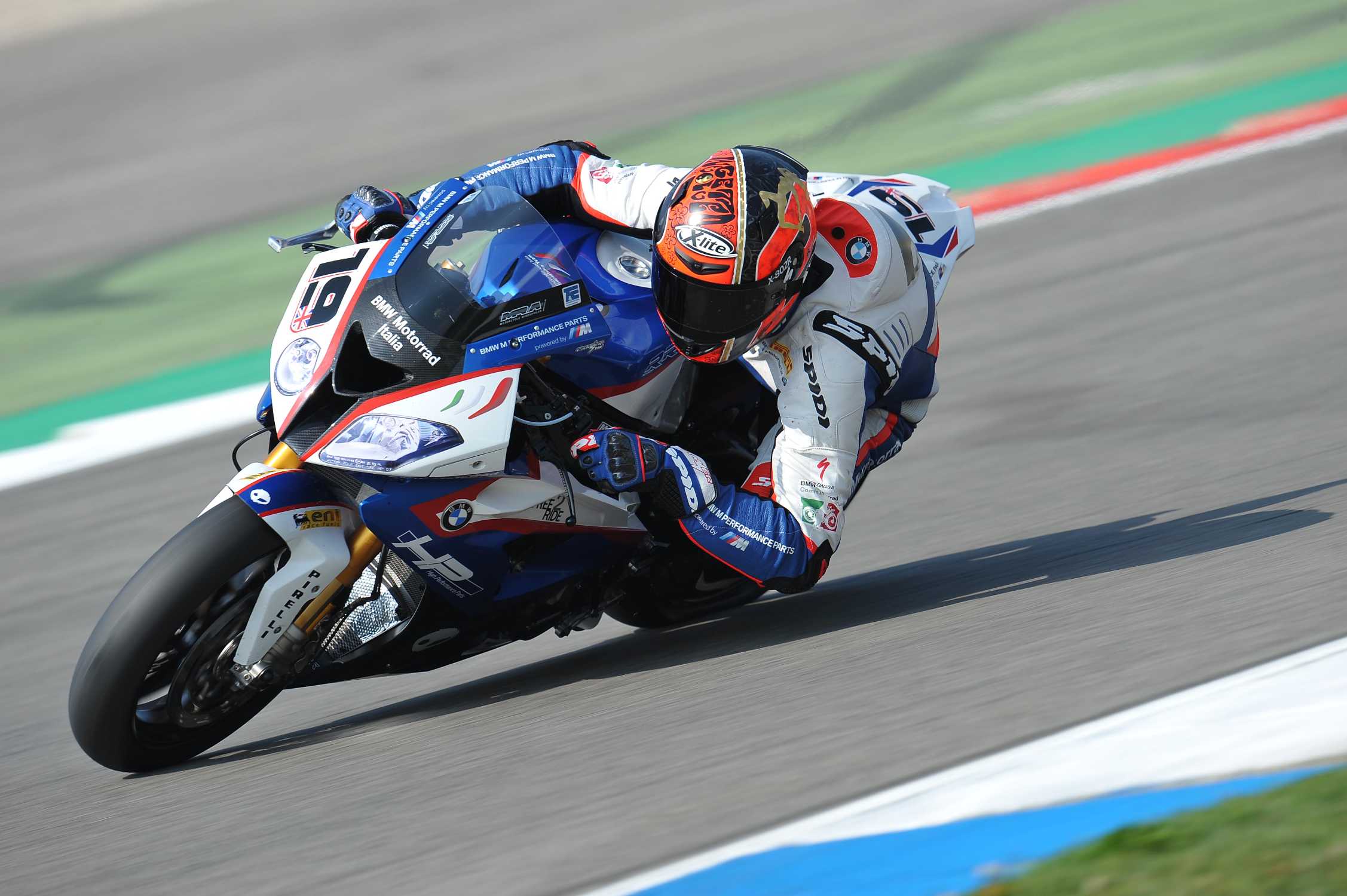 Assen (NED) 25th April 2014. BMW Motorrad Italia Superbike Team Rider ...
