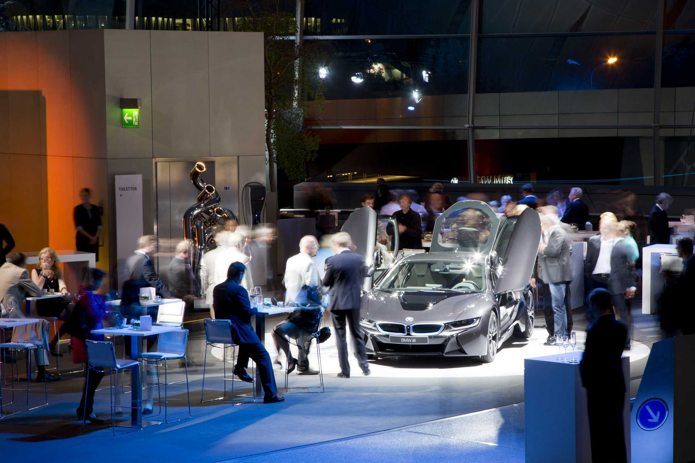 First global deliveries of the BMW i8 at BMW Welt in Munich on 5th June ...