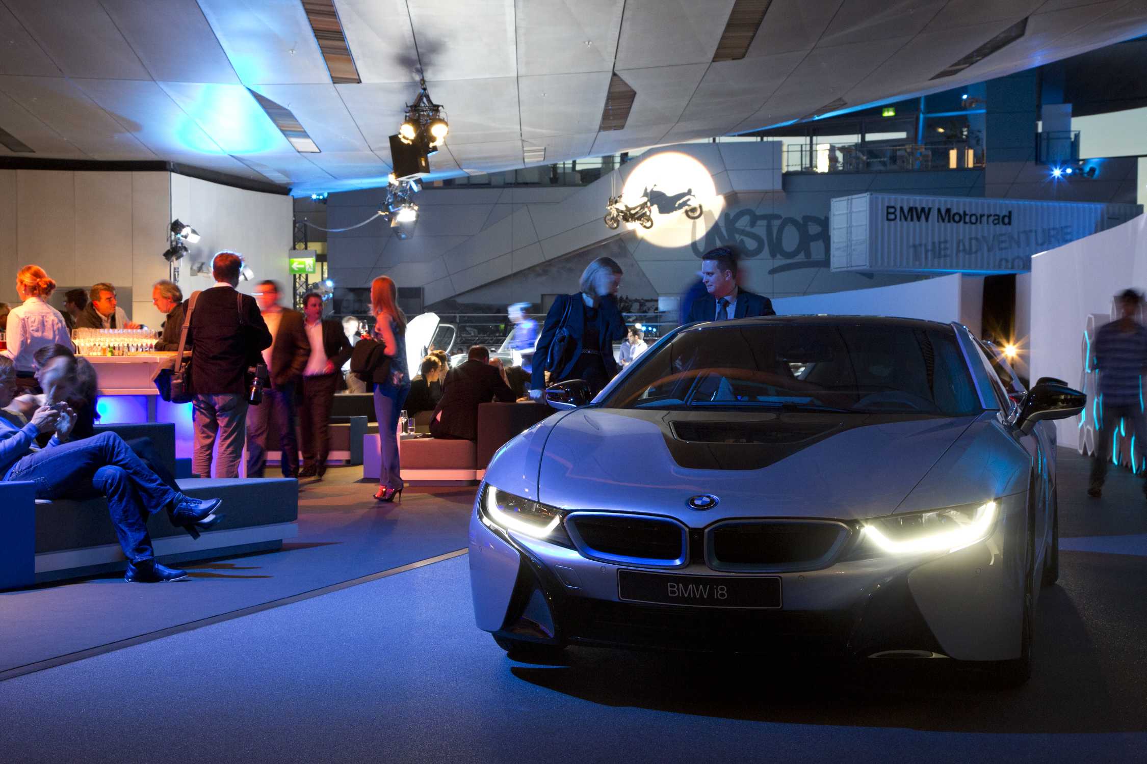 First global deliveries of the BMW i8 at BMW Welt in Munich on 5th June ...