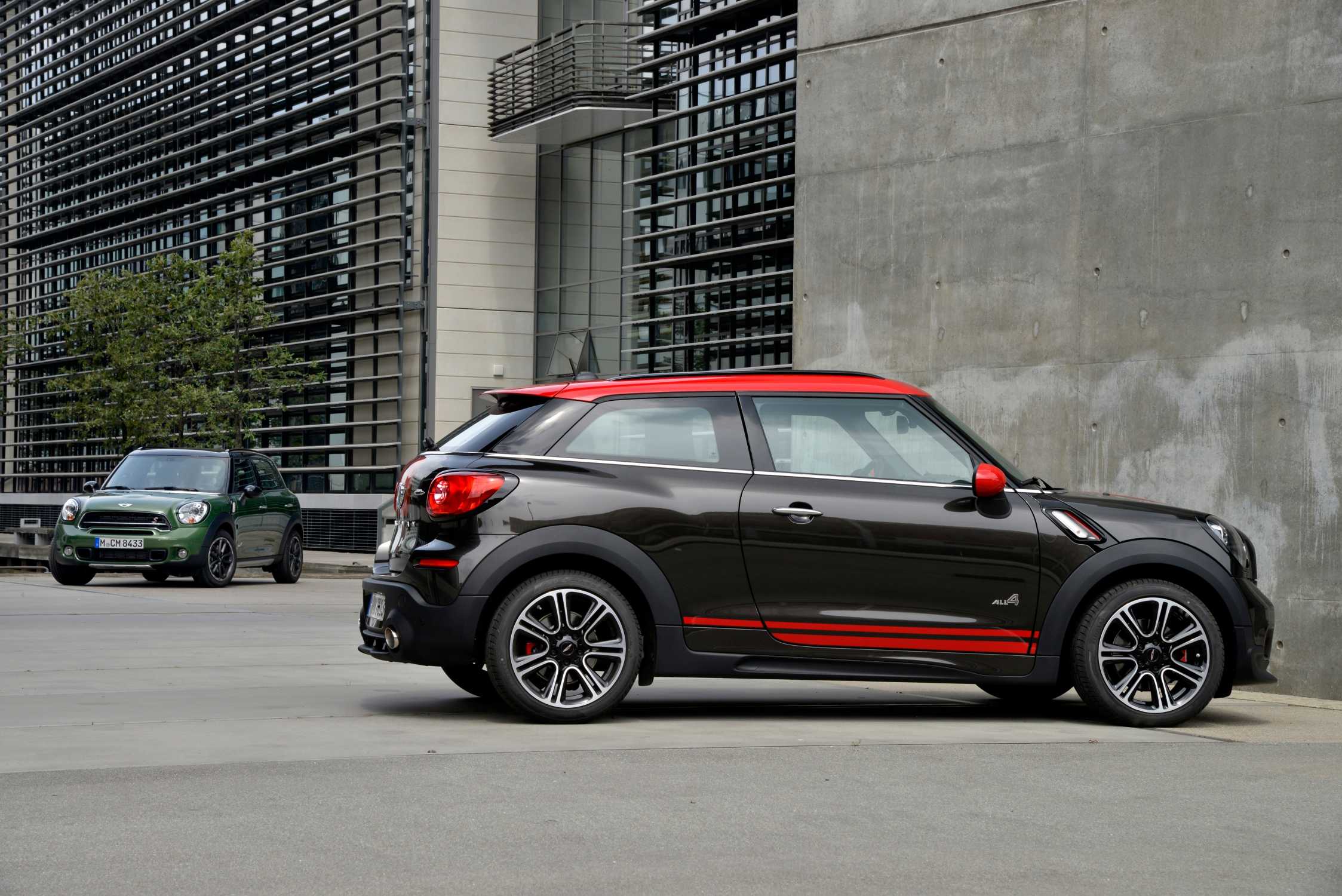 The new MINI Countryman and the new MINI John Cooper Works Paceman. (07/2014)