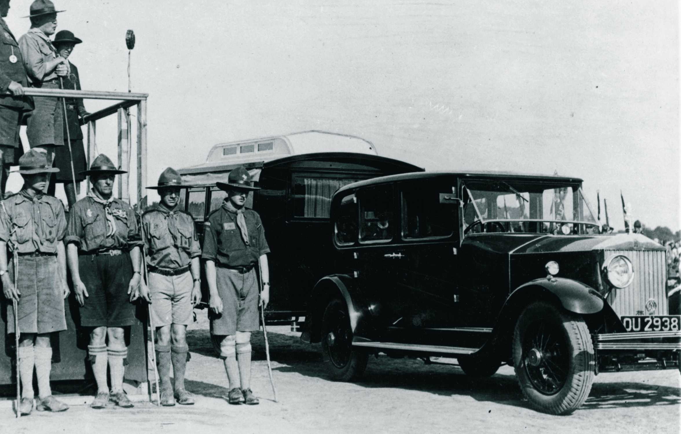 LORD BADEN-POWELL, FOUNDER OF THE SCOUTING MOVEMENT