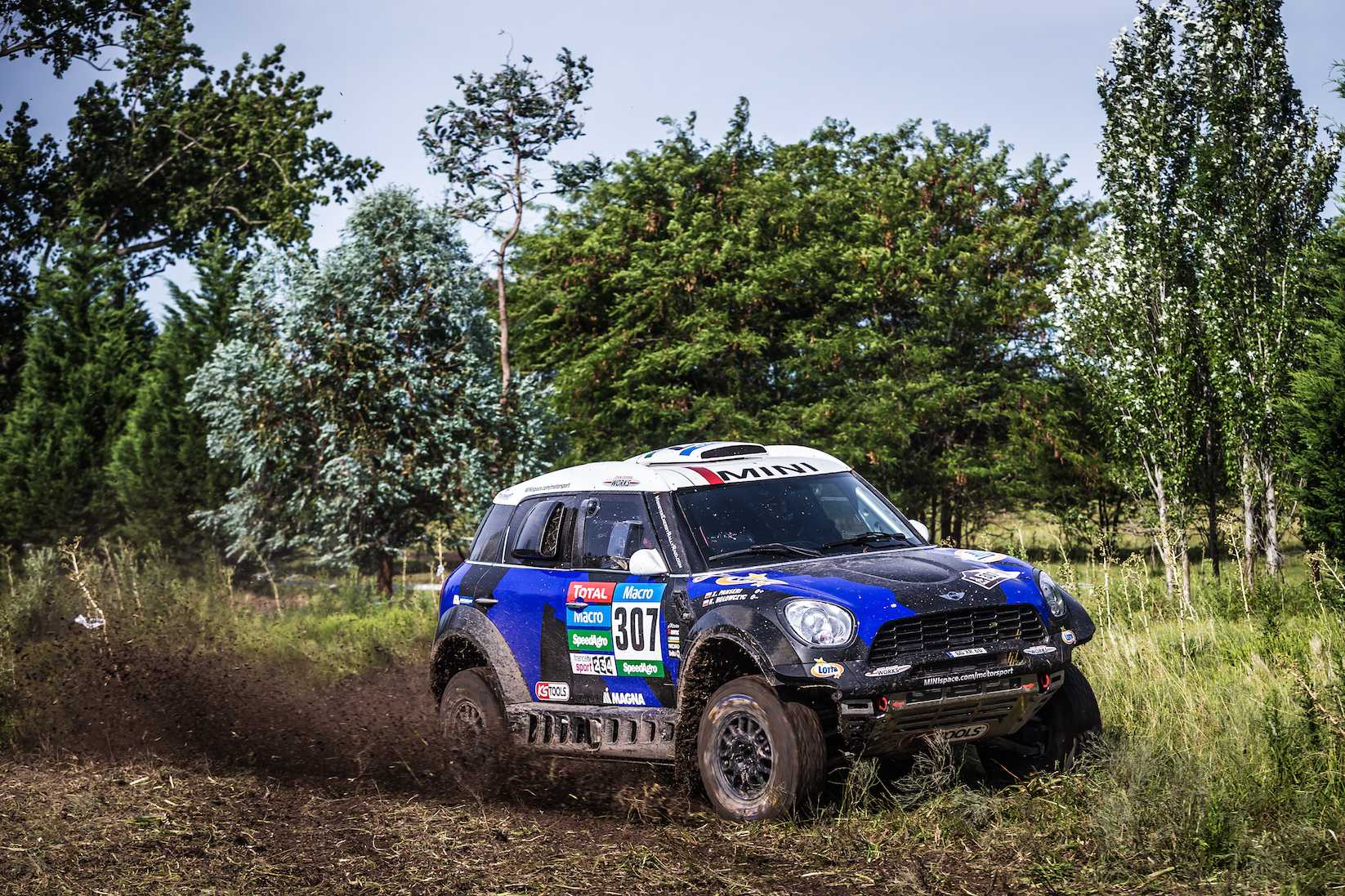 Krzysztof Holowczyc (PL) Xavier Panseri (FR) - MINI ALL4 Racing # 306 ...