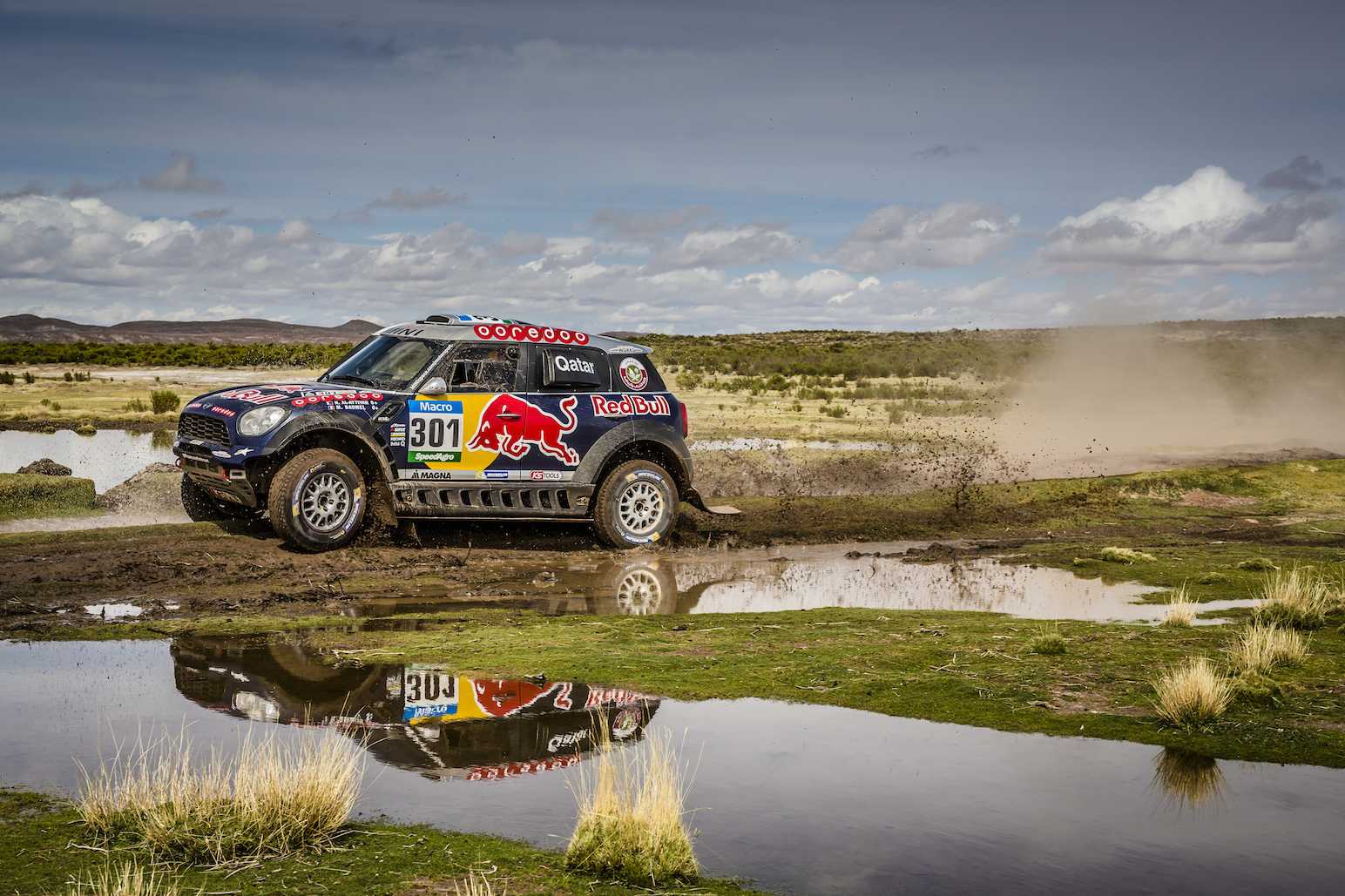 Nasser Al-Attiyah (QT) - MINI ALL4 Racing # 301 - Qatar Rally Team ...
