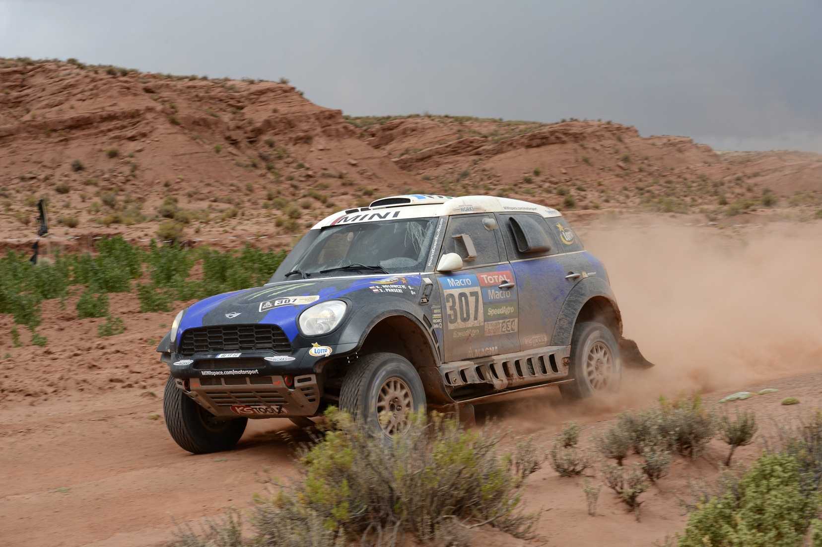 Krzysztof Holowczyc (PL) Xavier Panseri (FR) - MINI ALL4 Racing # 306 ...