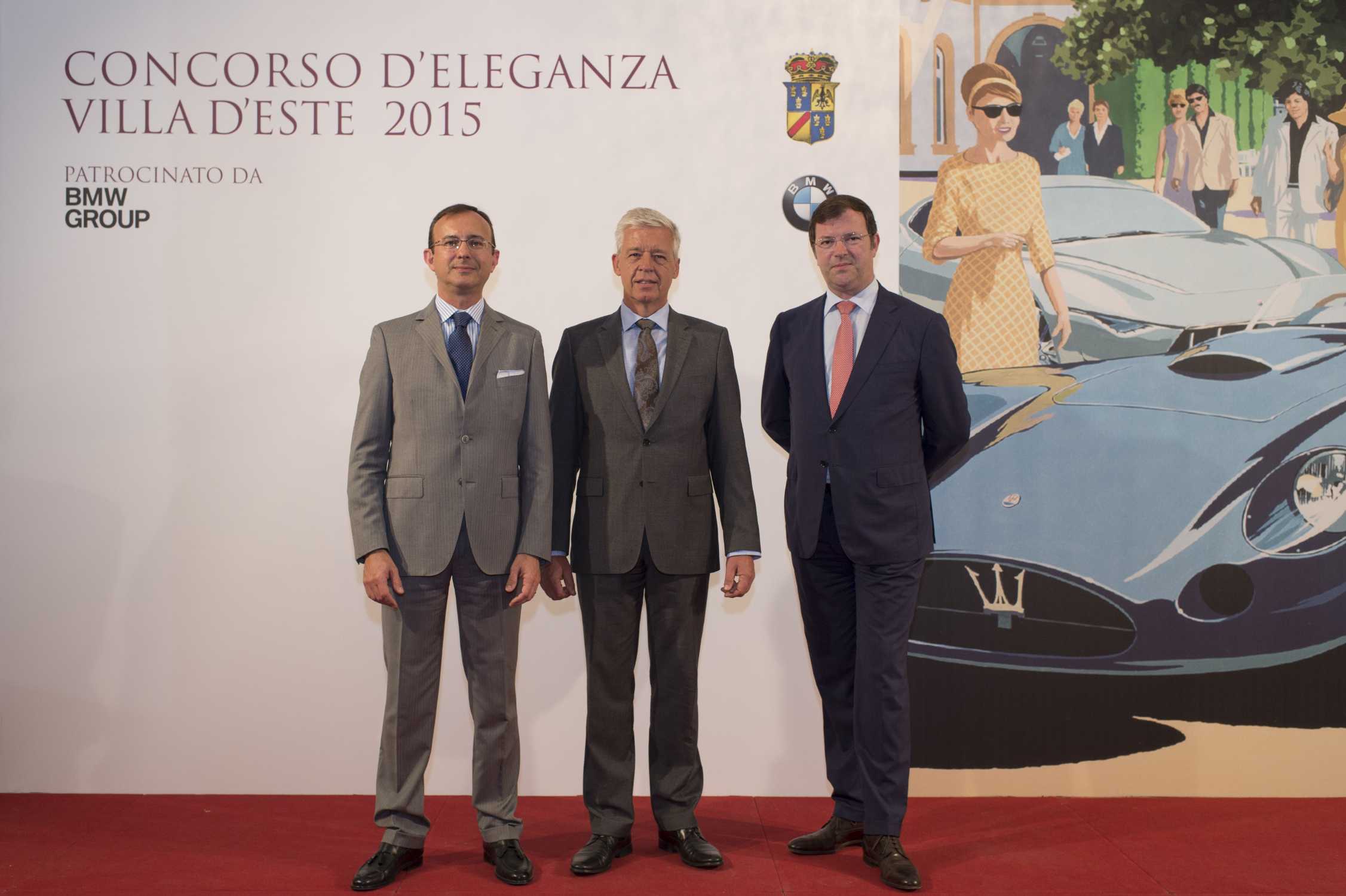 6 maggio 2015. Presentazione stampa del Concorso d'Eleganza di Villa d ...