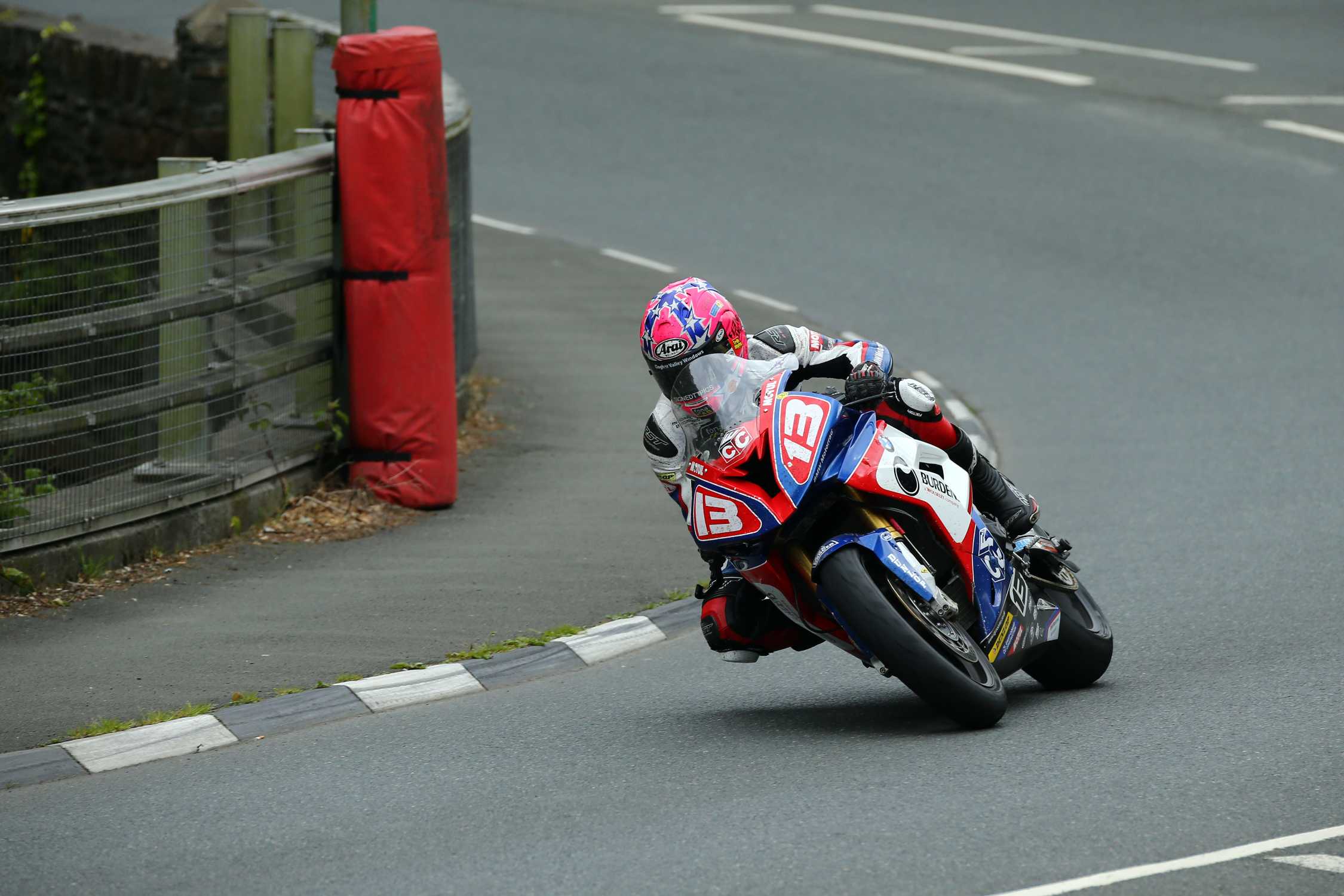 Isle of Man TT (GBR) 09th June 2015. Team BMW East Coast Construction ...