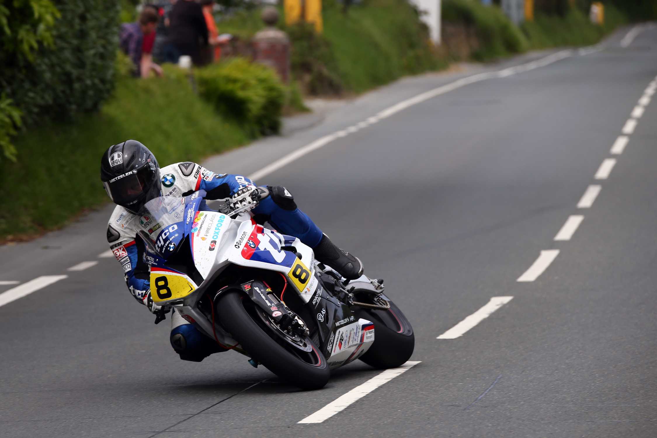 Isle of Man TT (GBR) 14th June 2015. Team Tyco BMW Motorrad Racing ...
