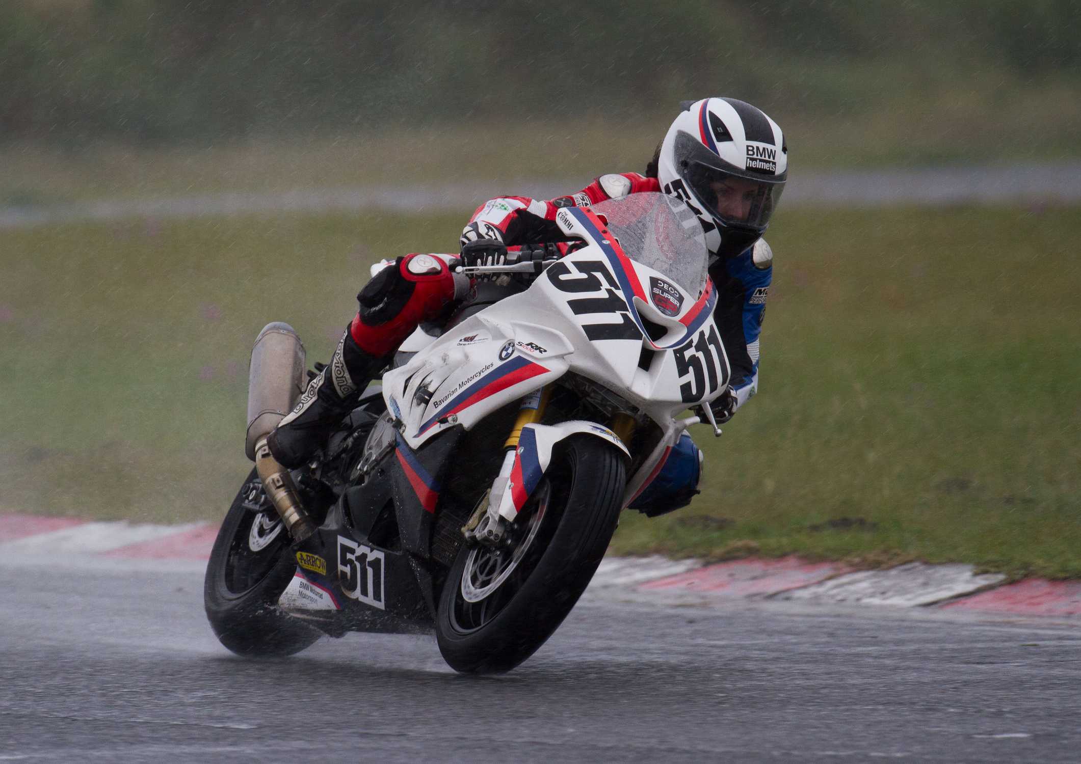 East London (RSA) 26th July 2015. Team BMW 511 Racing Rider Sandra ...