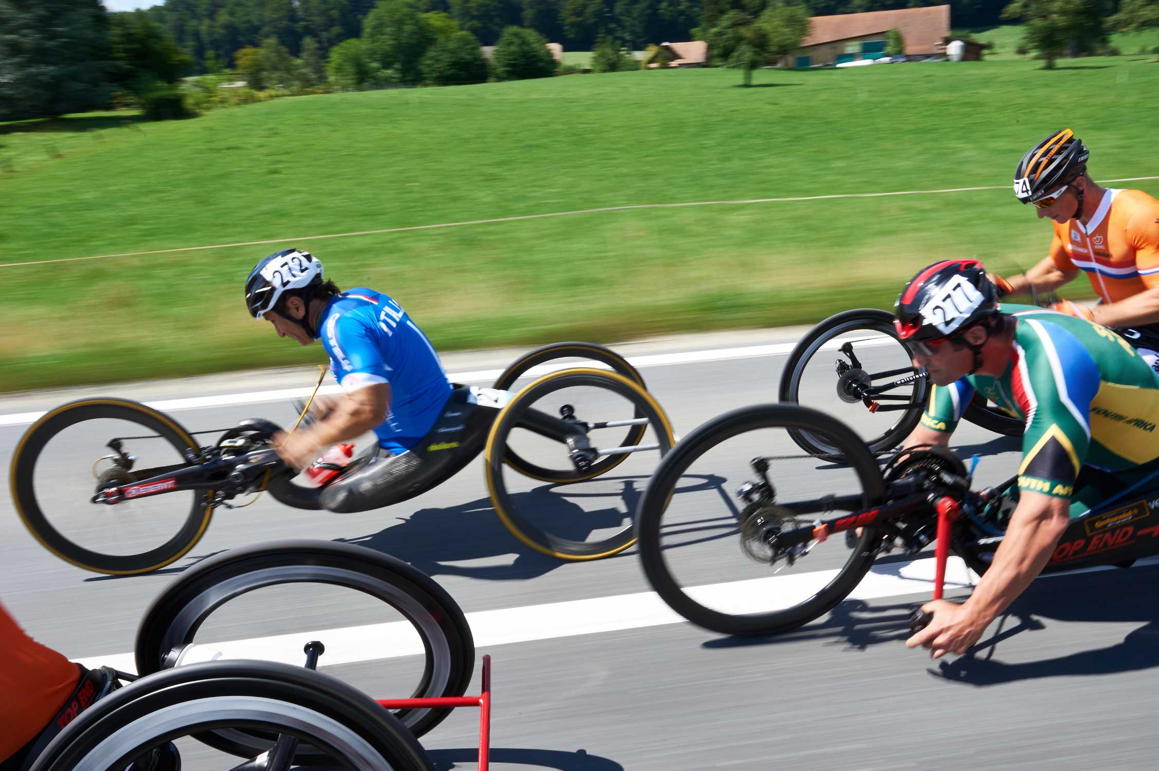Nottwil (SUI) 2nd August 2015. UCI Para-Cycling Road World Championship ...