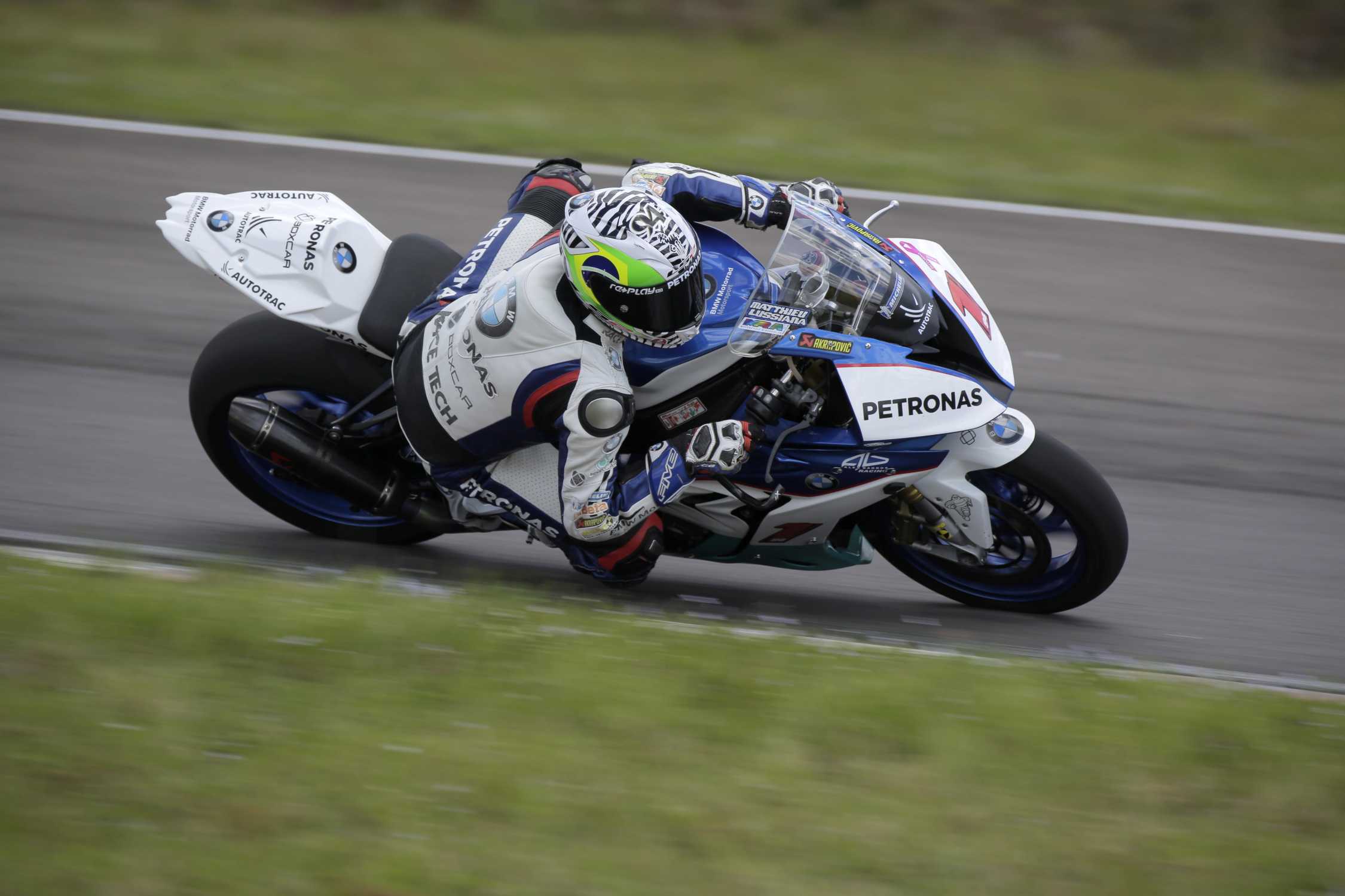 Santa Cruz (BRA) 25th October 2015. Team BMW Petronas Alex Barros Rider ...