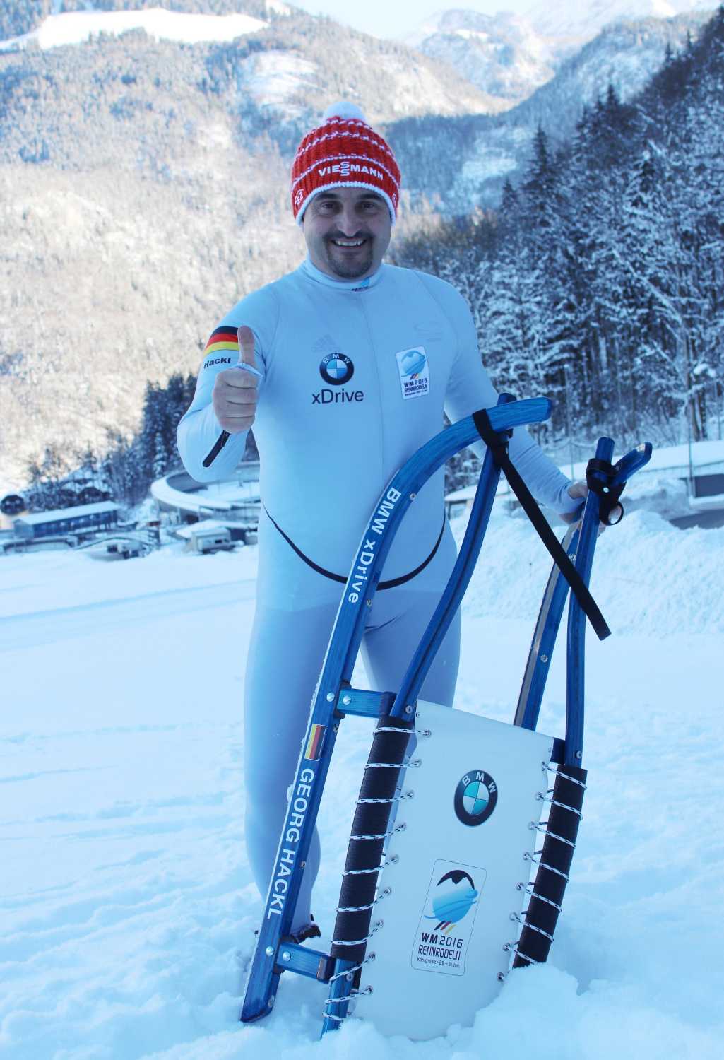BMW Sliding Challenge. Georg Hackl. © BMW AG (1/2016).