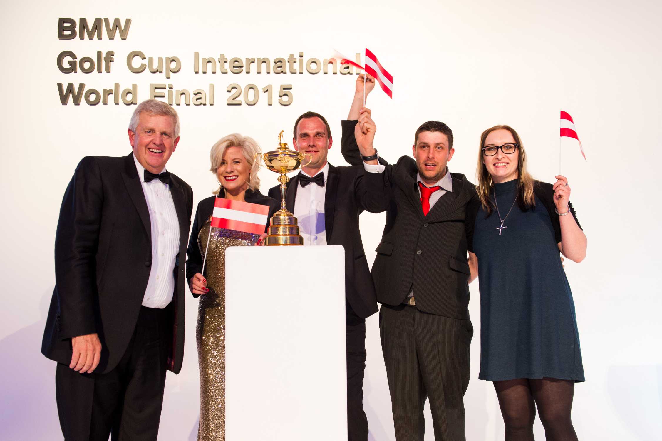 Team Austria beim Weltfinale des BMW Golf Cups International 2015 in ...