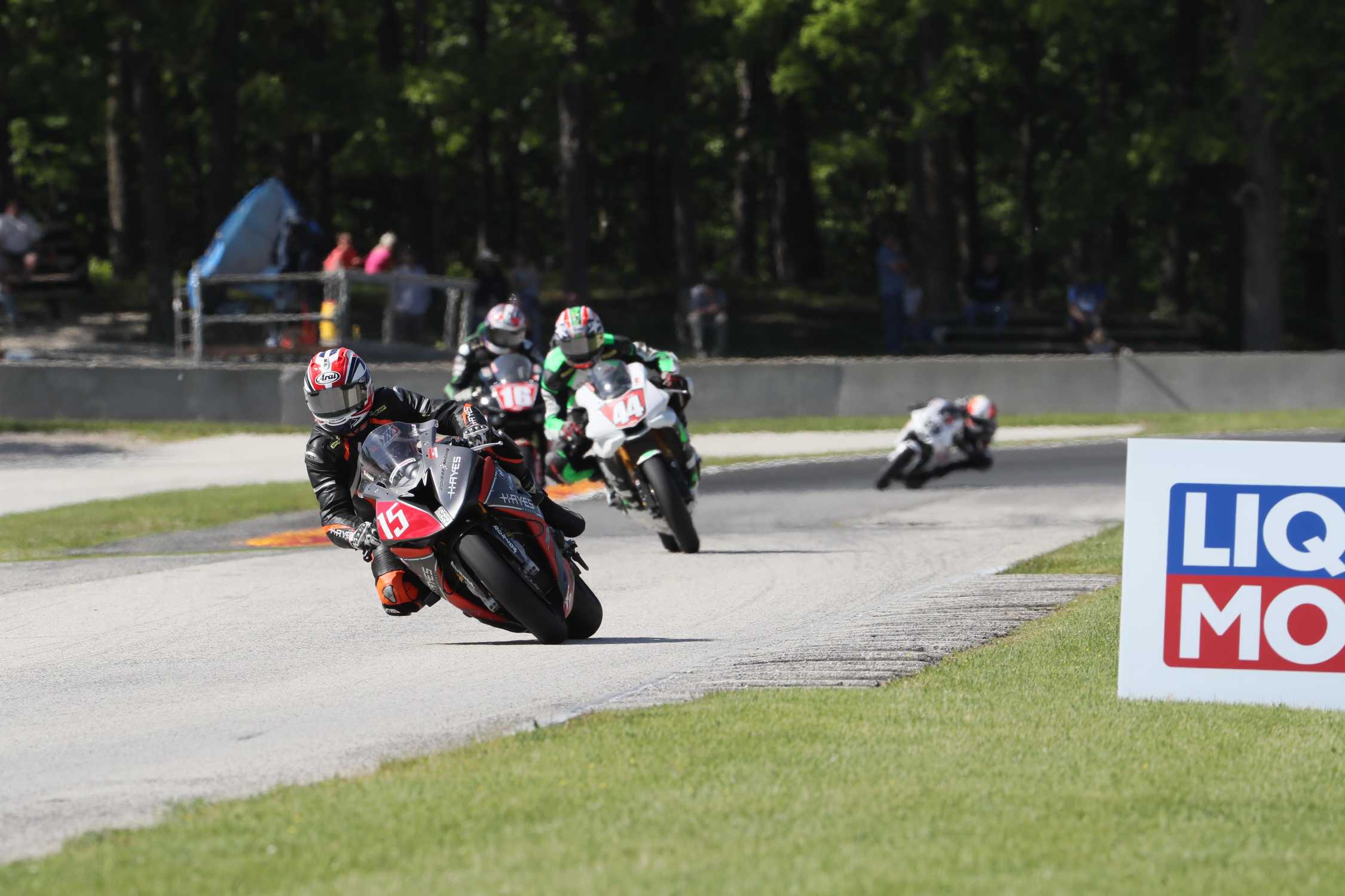 Elkhart Lake (USA) - MotoAmerica - 05th June 2016. Team BMW Rider Steve ...
