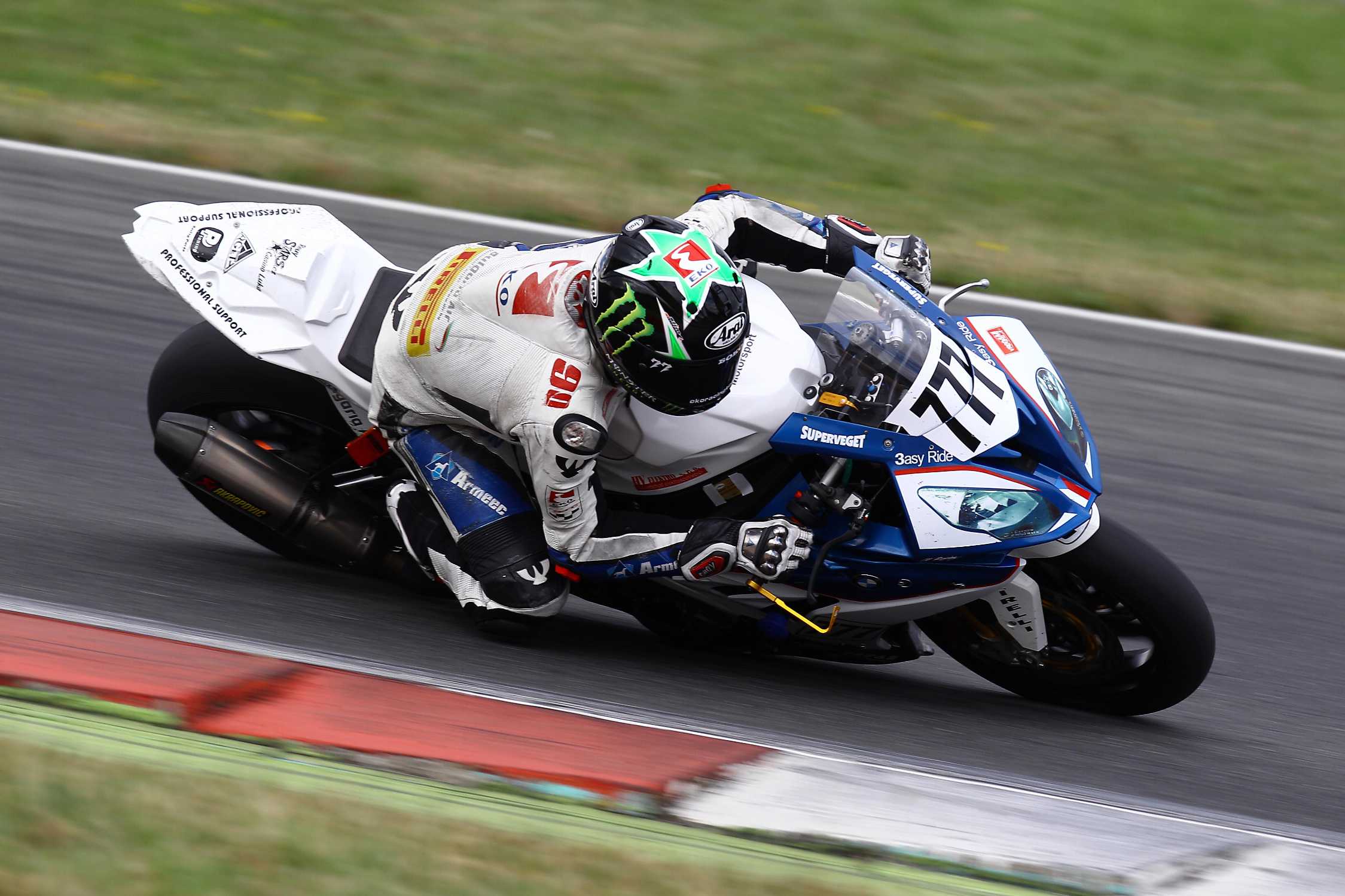 Most (CZ) - Alpe Adria - 17th July 2016. Team BMW Motorrad Rider Martin ...