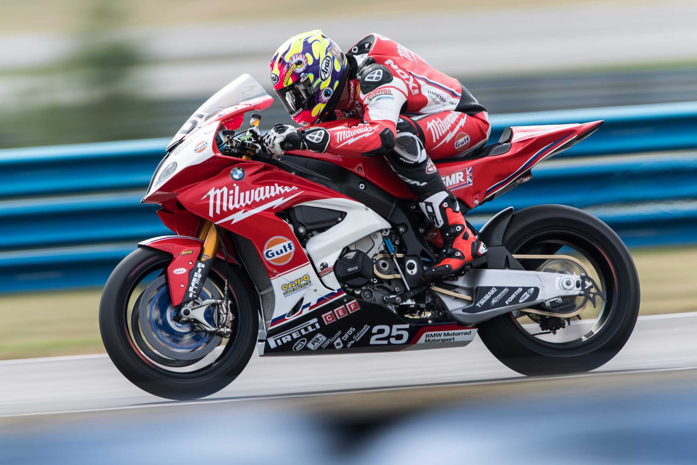 Lausitzring (GER) WorldSBK 16th September 2016. Team Milwaukee BMW ...