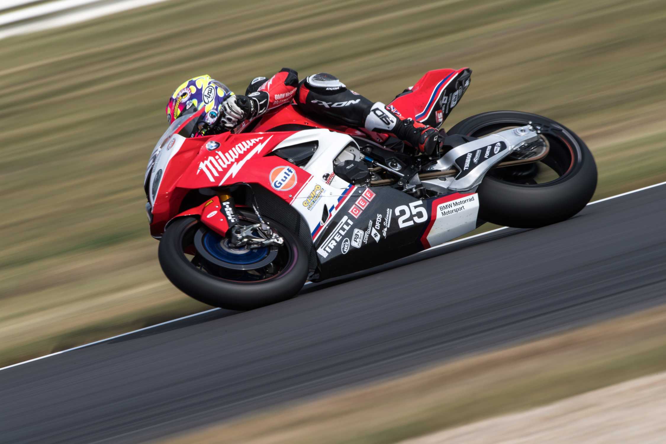 Lausitzring (GER) WorldSBK 16th September 2016. Team Milwaukee BMW ...