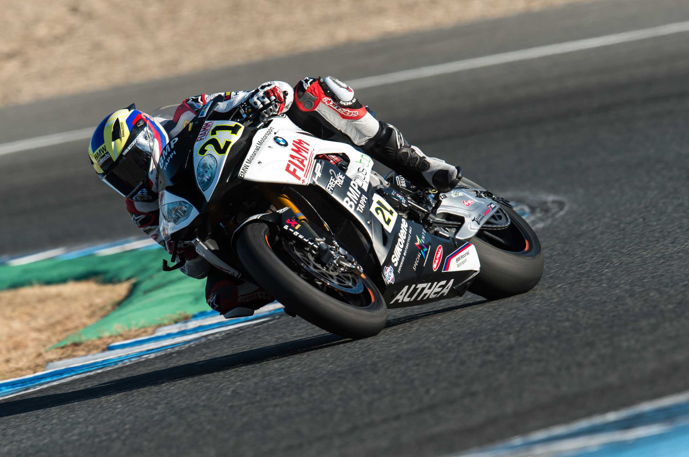 Jerez de la Frontera (SPA) WorldSBK 14th October 2016. Althea BMW ...