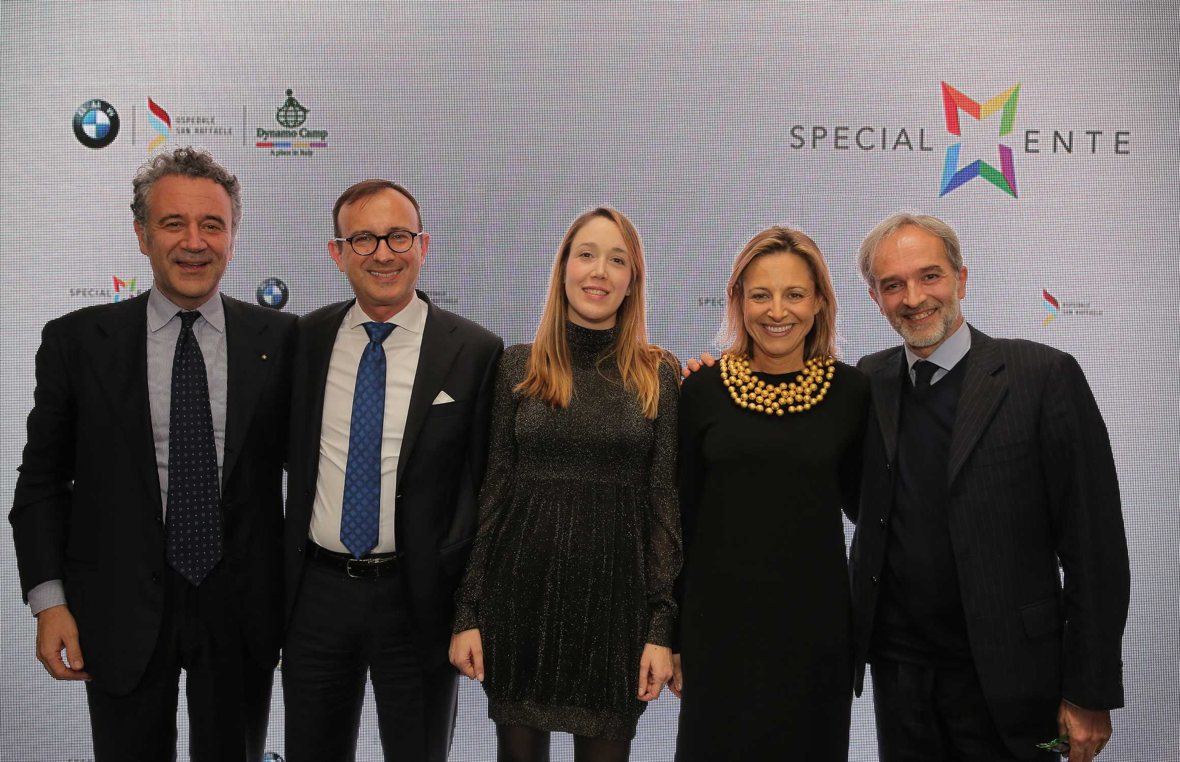 Milano, 19 dicembre 2016. SpecialMente. Da sinistra, Vincenzo Manes ...