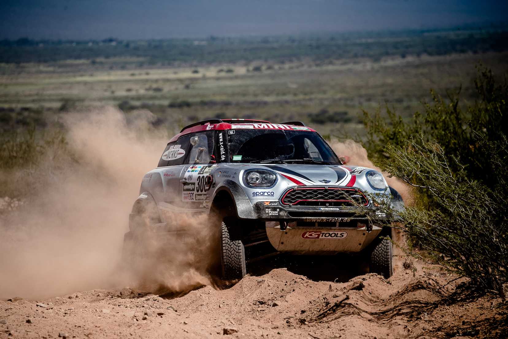 2017 Dakar, Orlando Terranova (ARG), Andreas Schulz (GER), MINI John ...