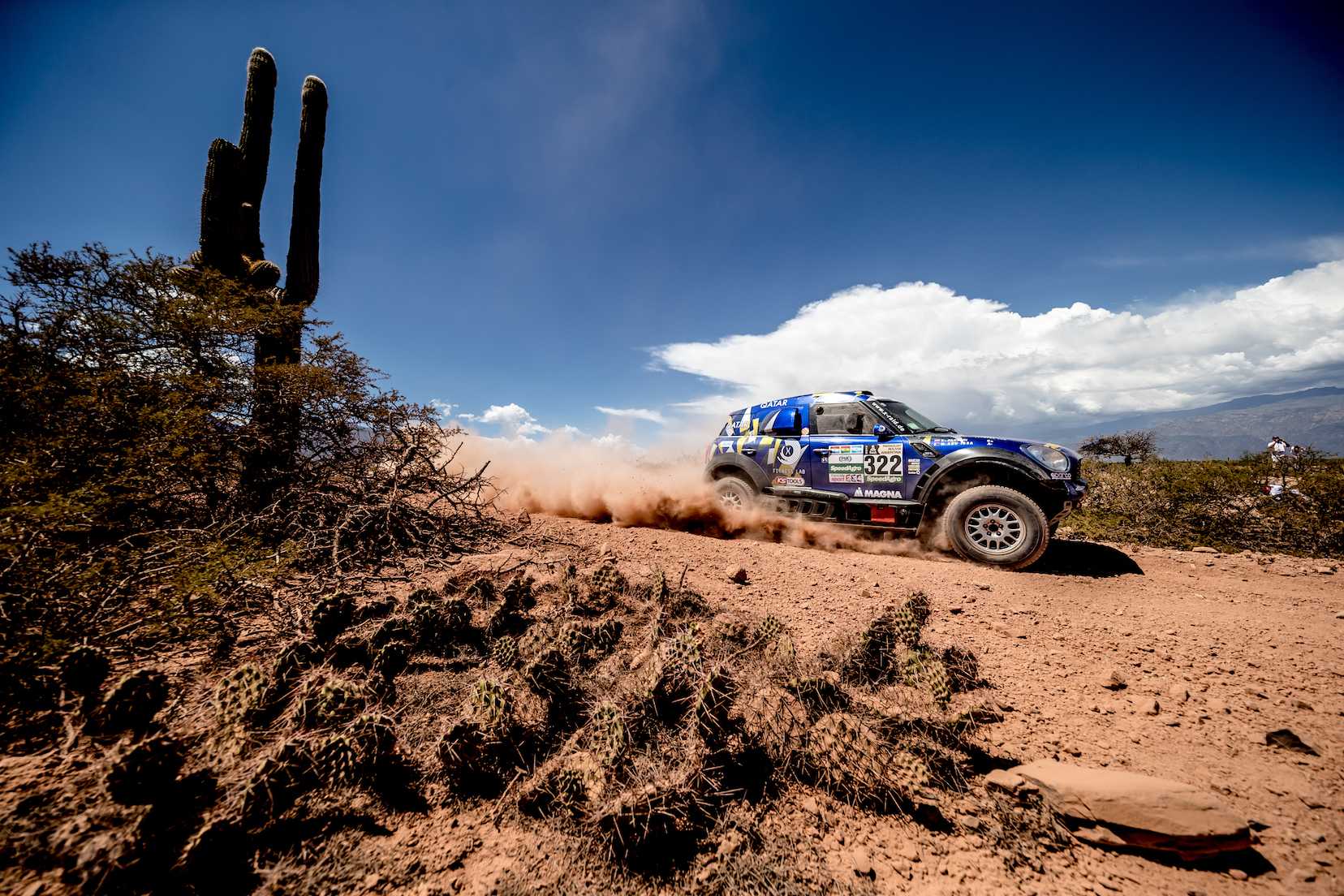 2017 Dakar, Mohamed Abu Issa (QAT), Xavier Panseri (FRA), MINI ALL4 ...