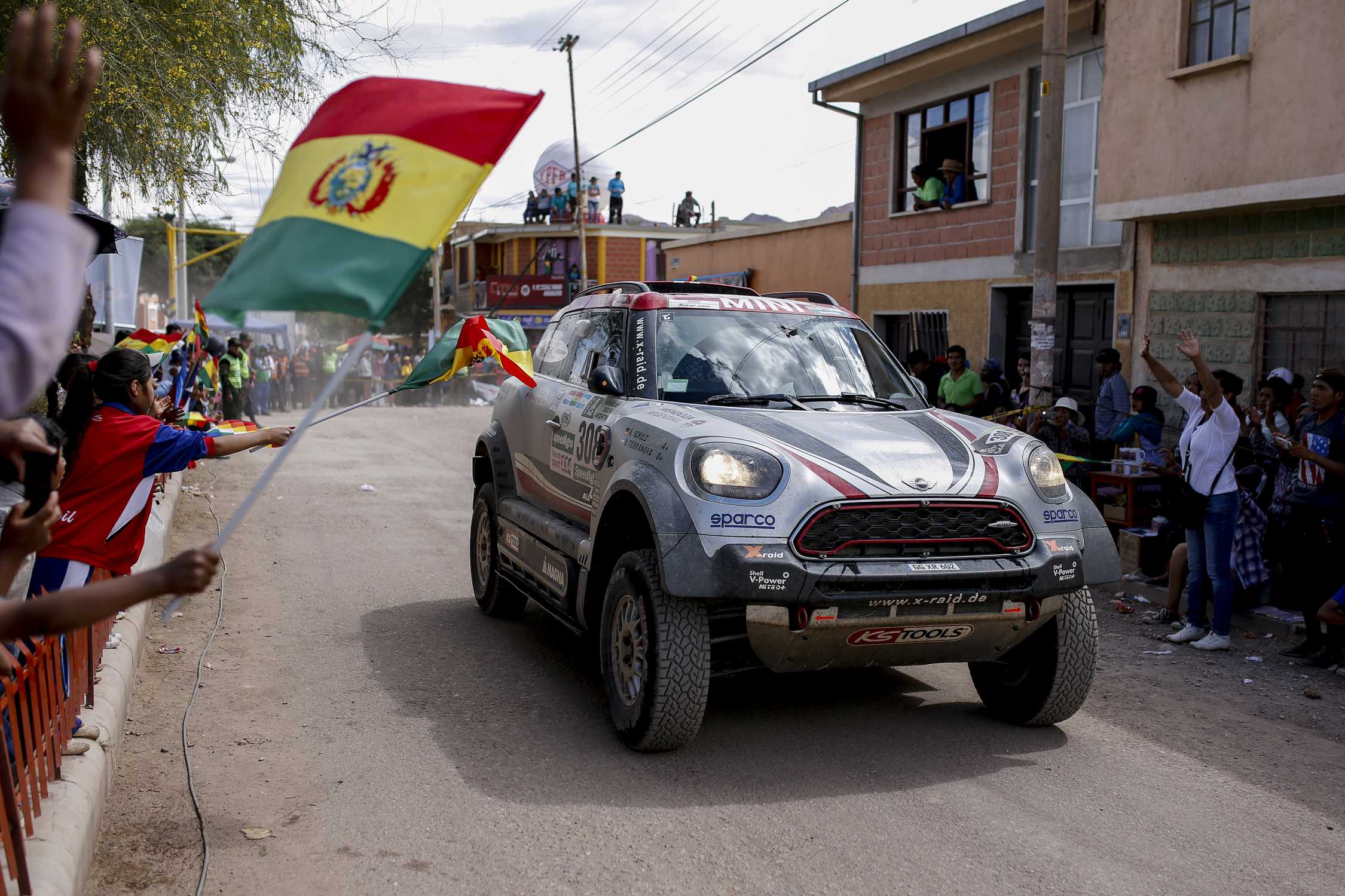 2017 Dakar, Orlando Terranova (ARG), Andreas Schulz (GER), MINI John ...