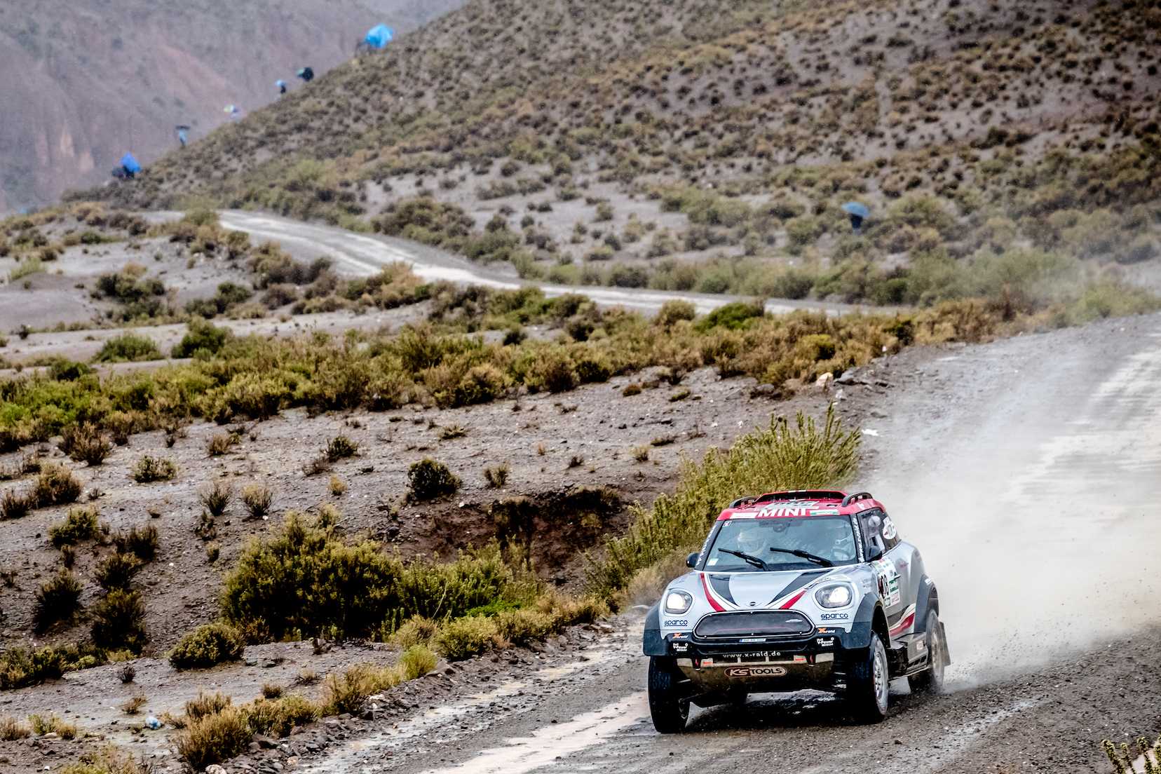 2017 Dakar, Orlando Terranova (ARG), Andreas Schulz (GER), MINI John ...