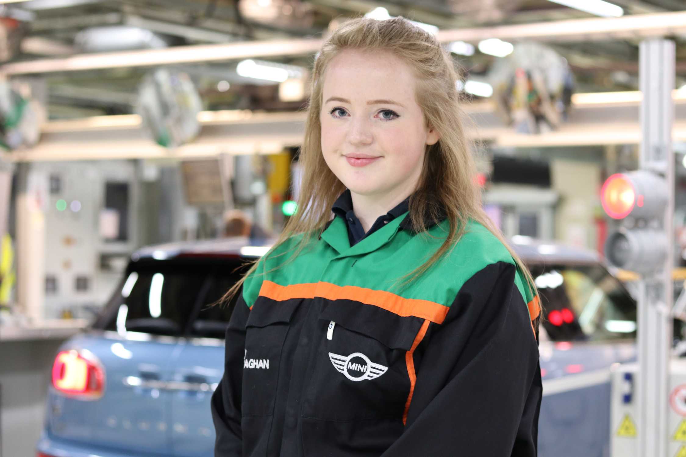 Plant Oxford apprentice Kelly Monaghan.