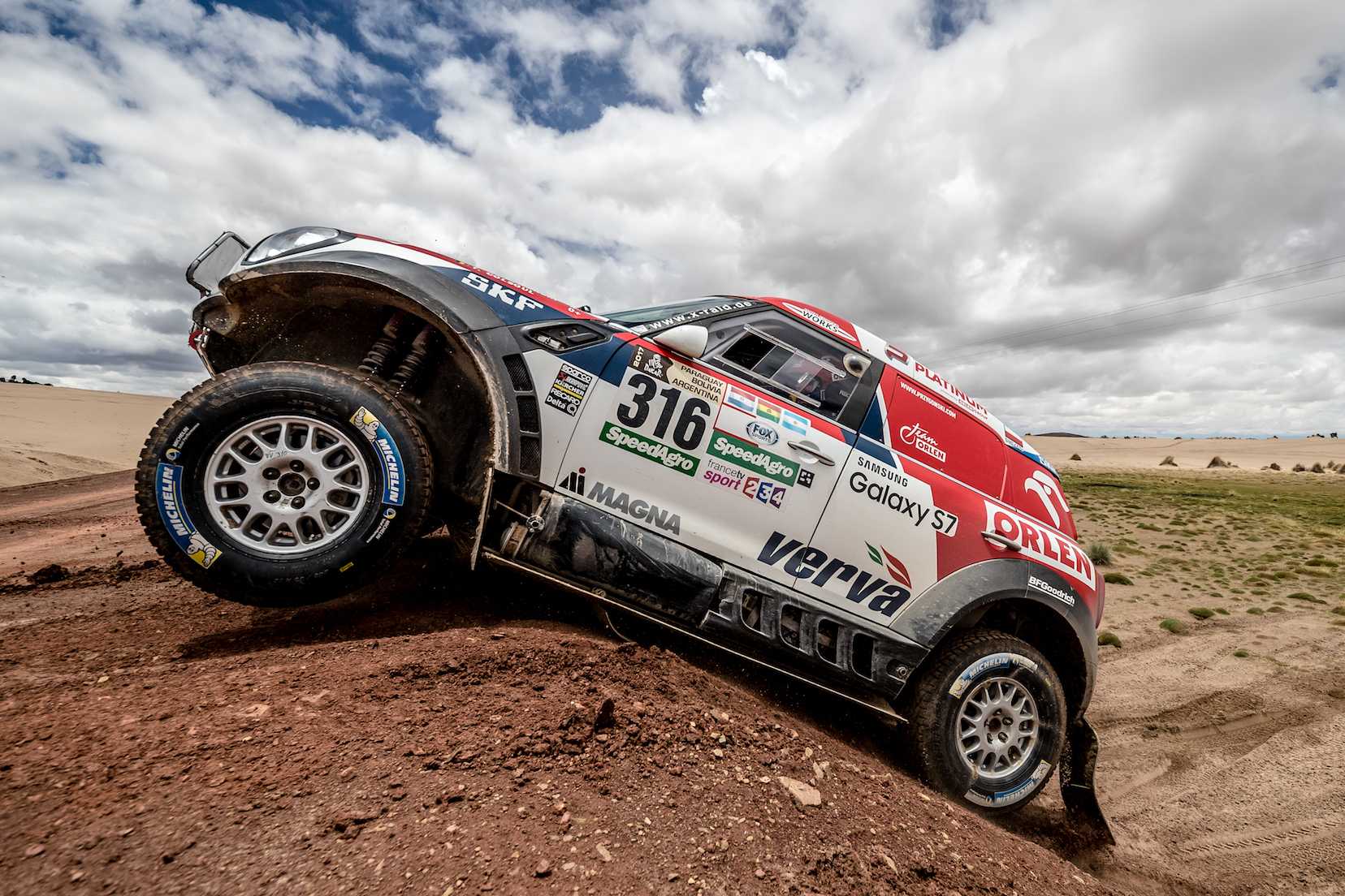 2017 Dakar, Jakub Przygonski (POL), Tom Colsoul (BEL), MINI ALL4 Racing ...