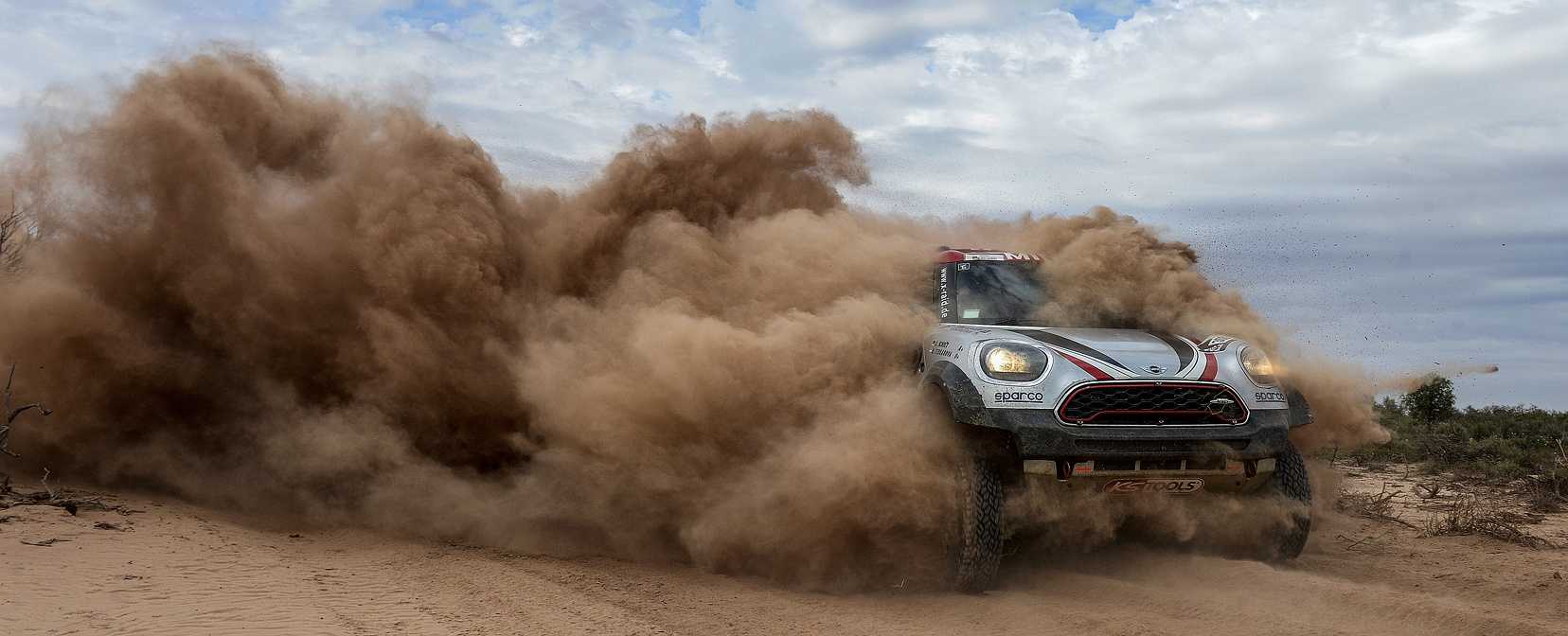 2017 Dakar, Orlando Terranova (ARG), Andreas Schulz (GER), MINI John ...