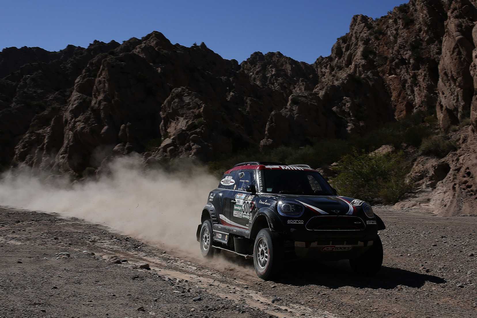 2017 Dakar, Yazeed Al-Rajhi (KSA), Timo Gottschalk (GER), MINI John ...