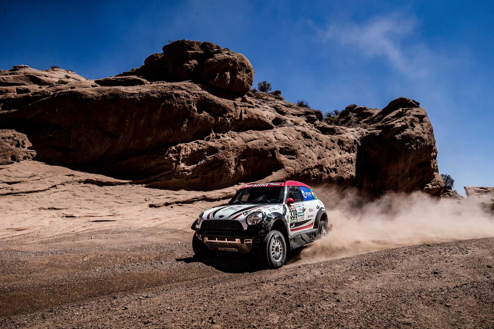 2017 Dakar, Sylvio de Barros (BR), Rafael Capoani (BR), MINI ALL4 ...