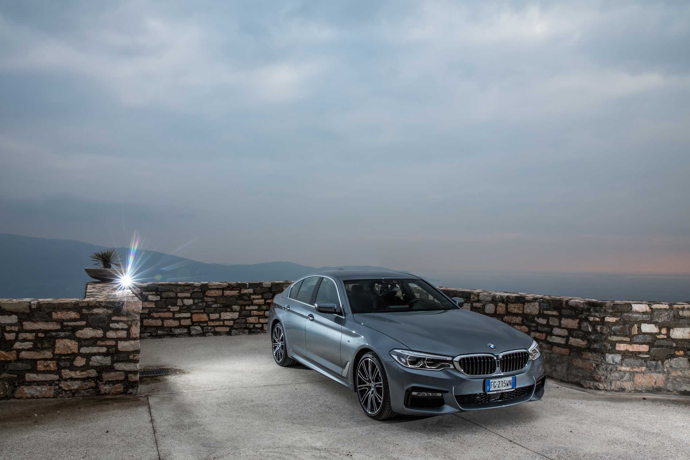 Gargnano (BS), 14 febbraio 2017. La nuova BMW Serie 5 berlina. Photo on ...