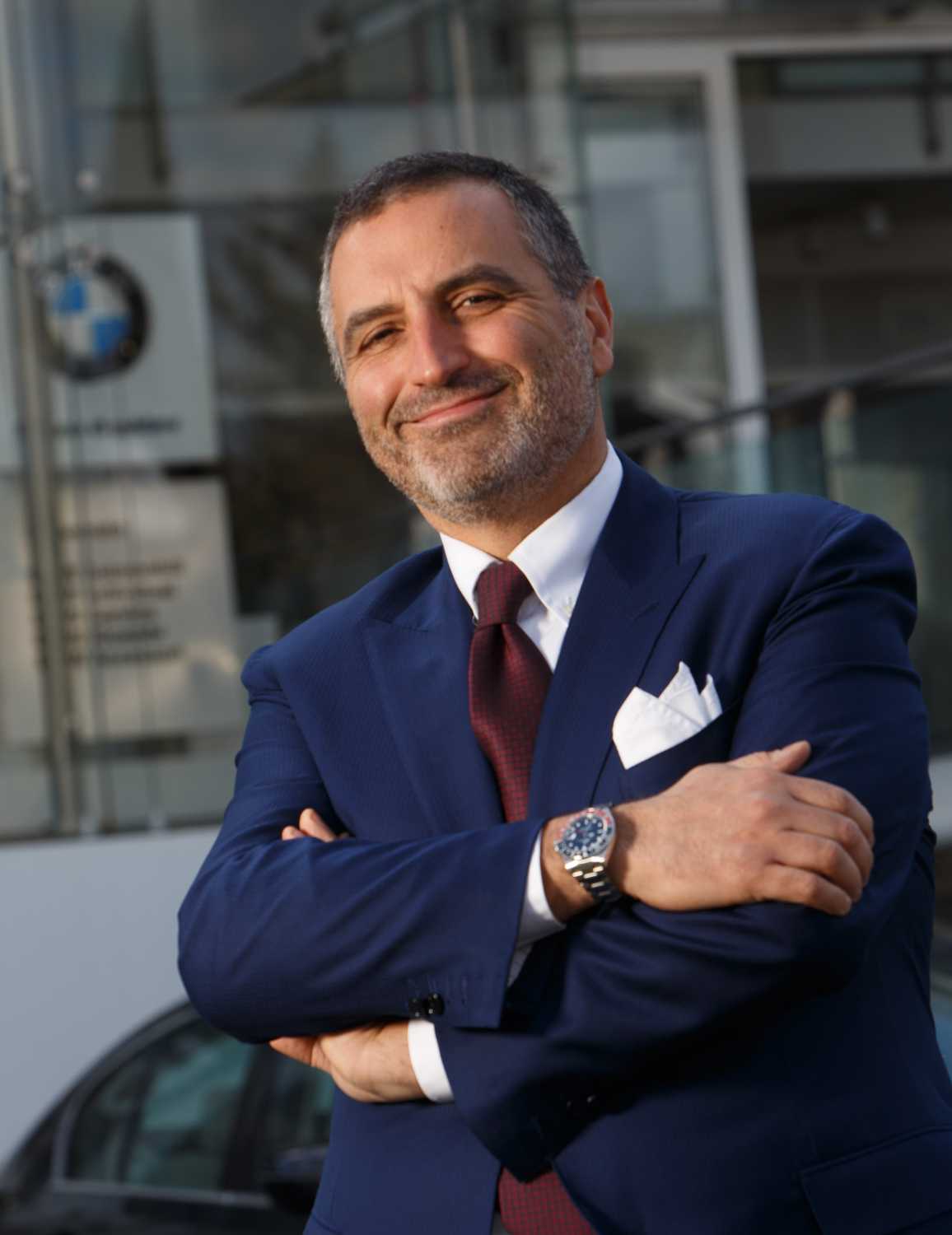 Andrea Gucciardi, new CEO of BMW Roma (03/2016).