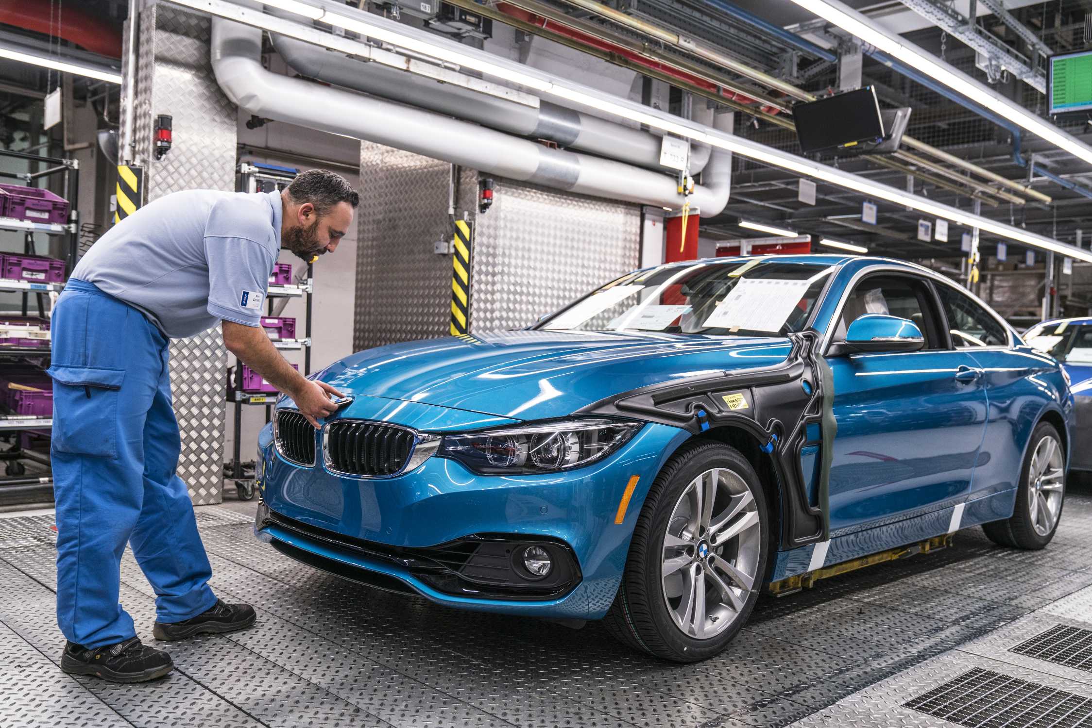 BMW Group Werk München Produktion, Endmontage (03/2017)