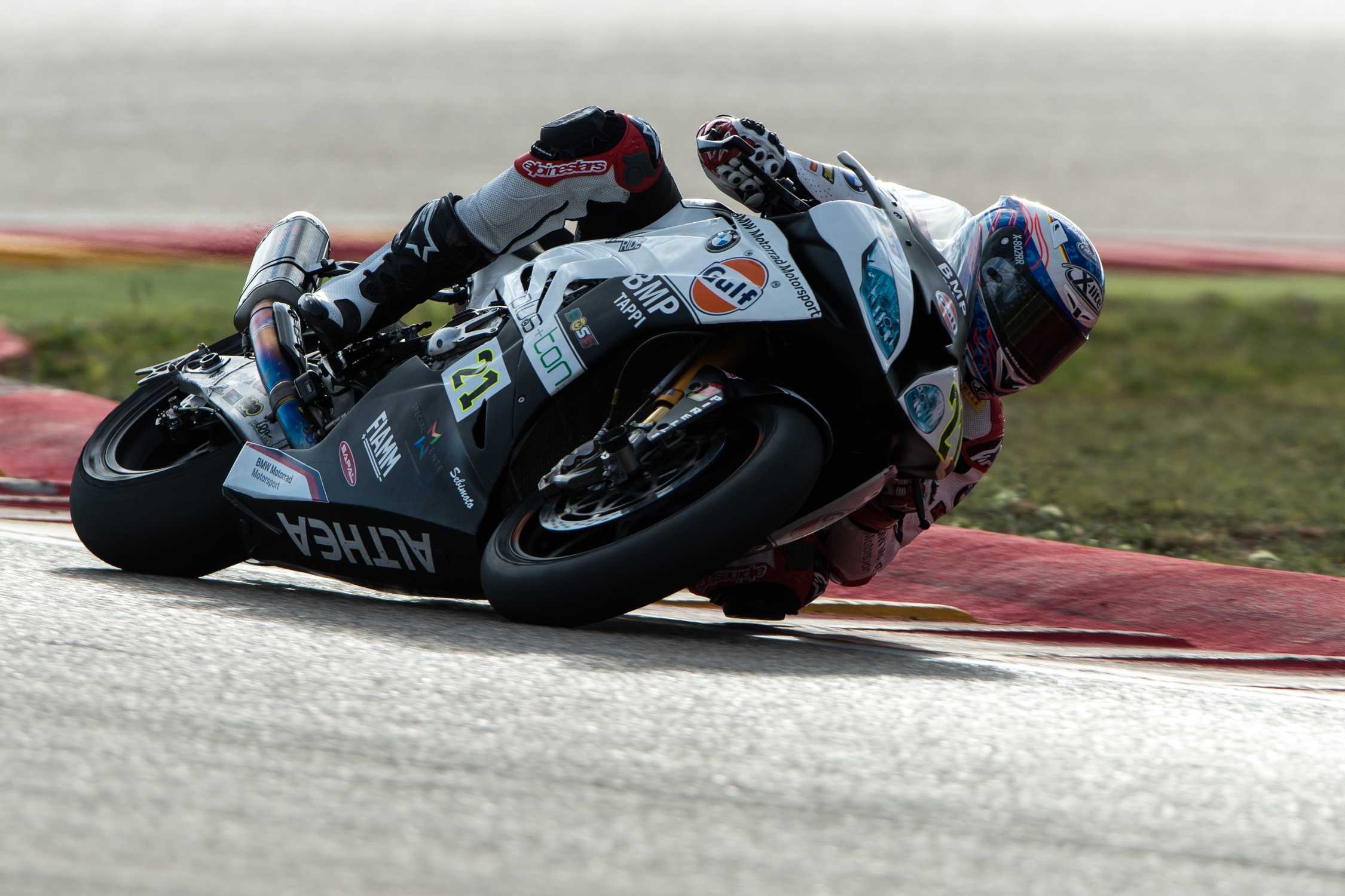 Aragon (SPA) WorldSBK 01st April 2017. Althea BMW Racing Team Rider ...
