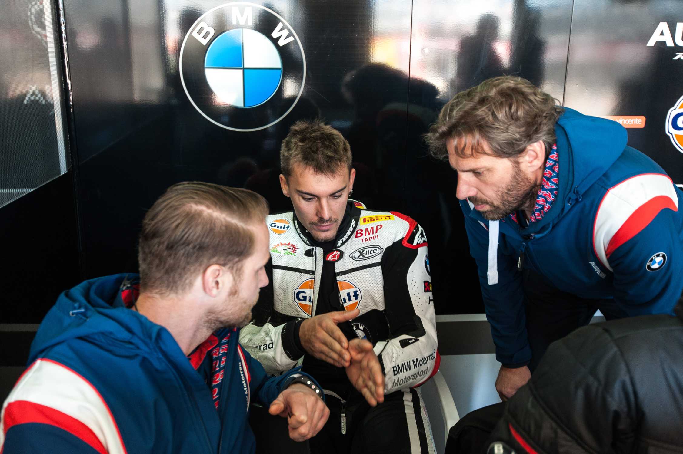 Aragon (SPA) WorldSBK 01st April 2017. Althea BMW Racing Team Rider ...