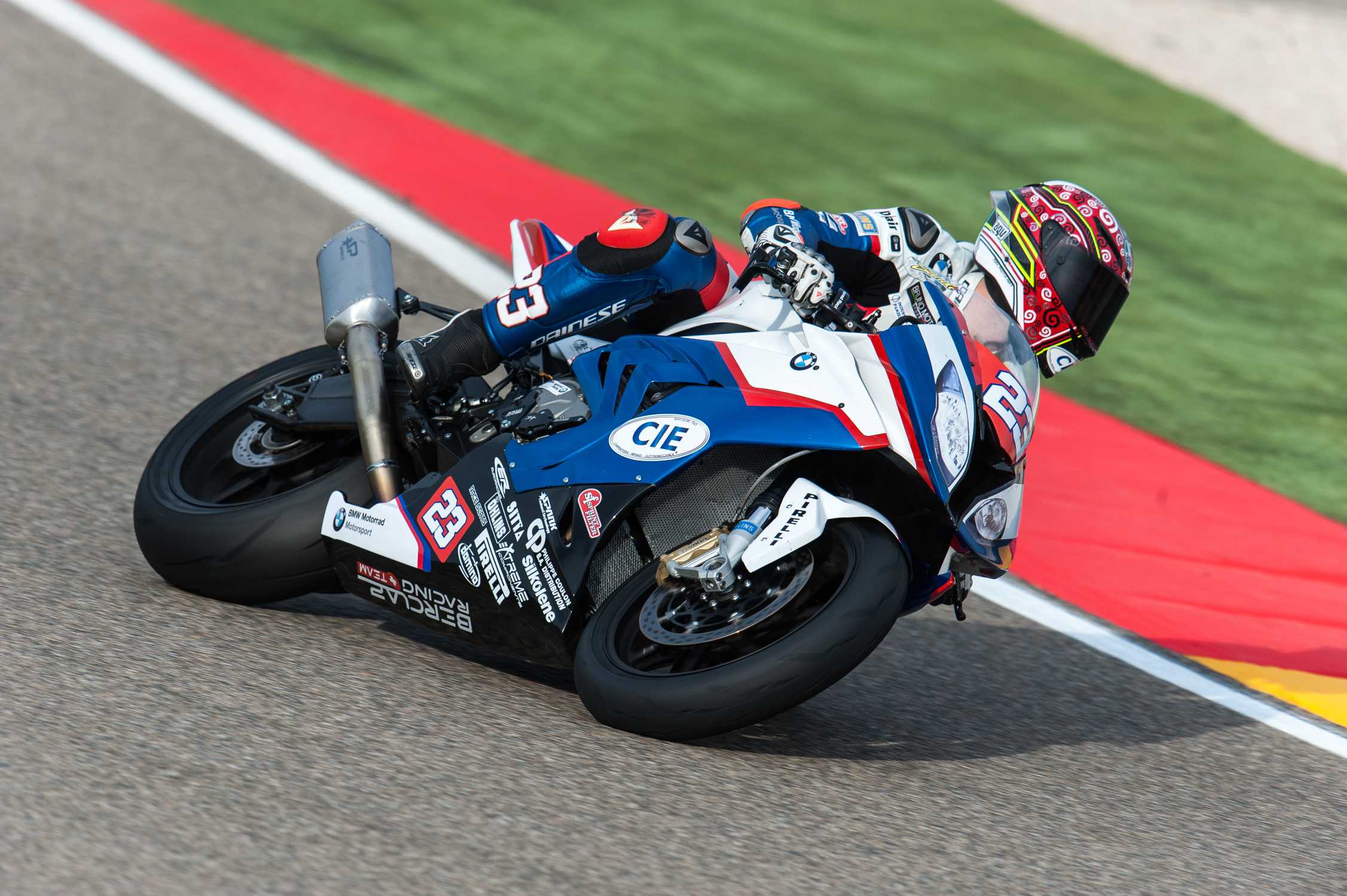 Aragon (SPA) STK1000 01st April 2017. BMW Bercelaz Racing Team Rider ...