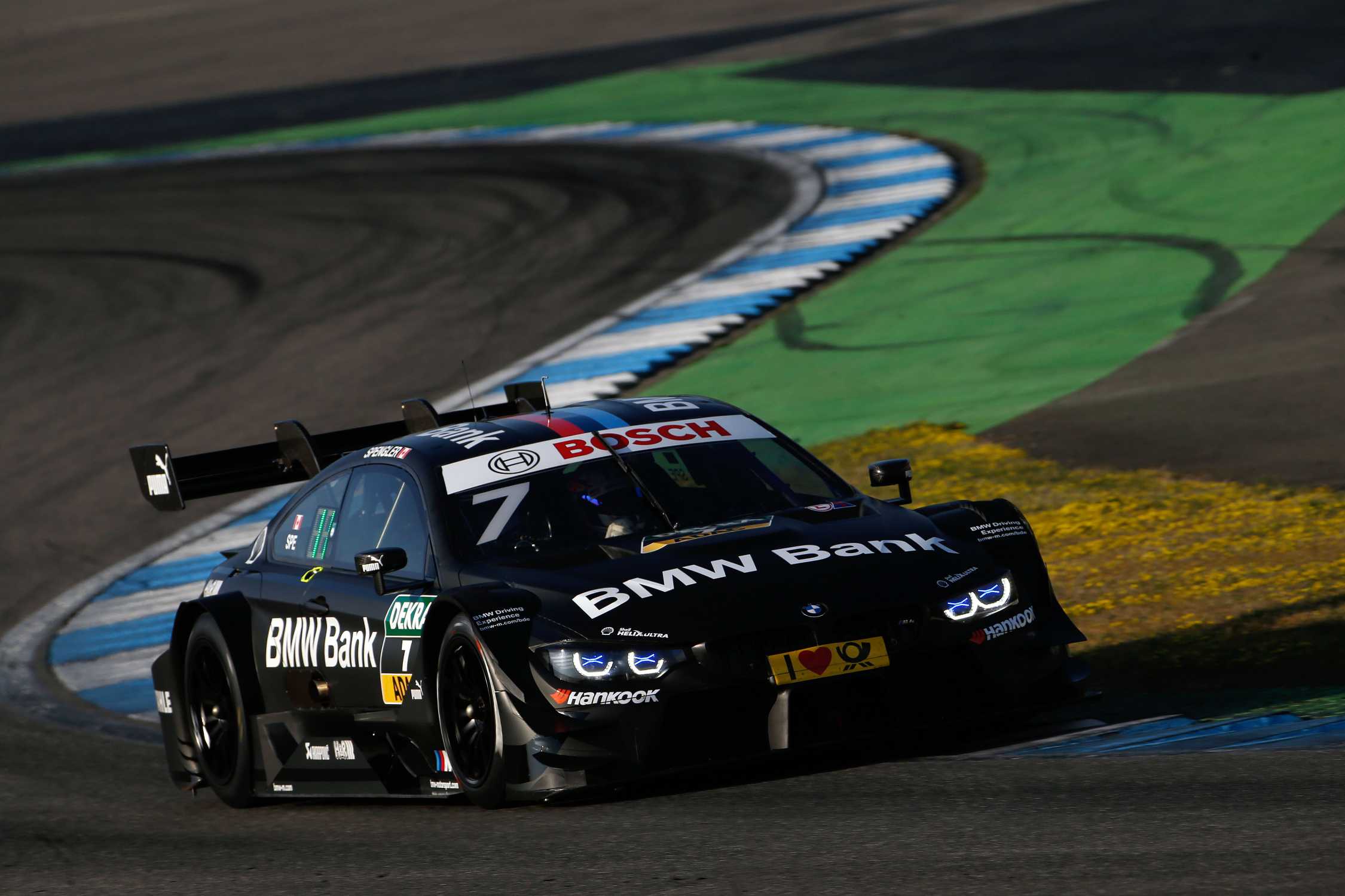 Hockenheim (DE) 04th April 2017. BMW Motorsport, Testing. Tom Blomqvist ...