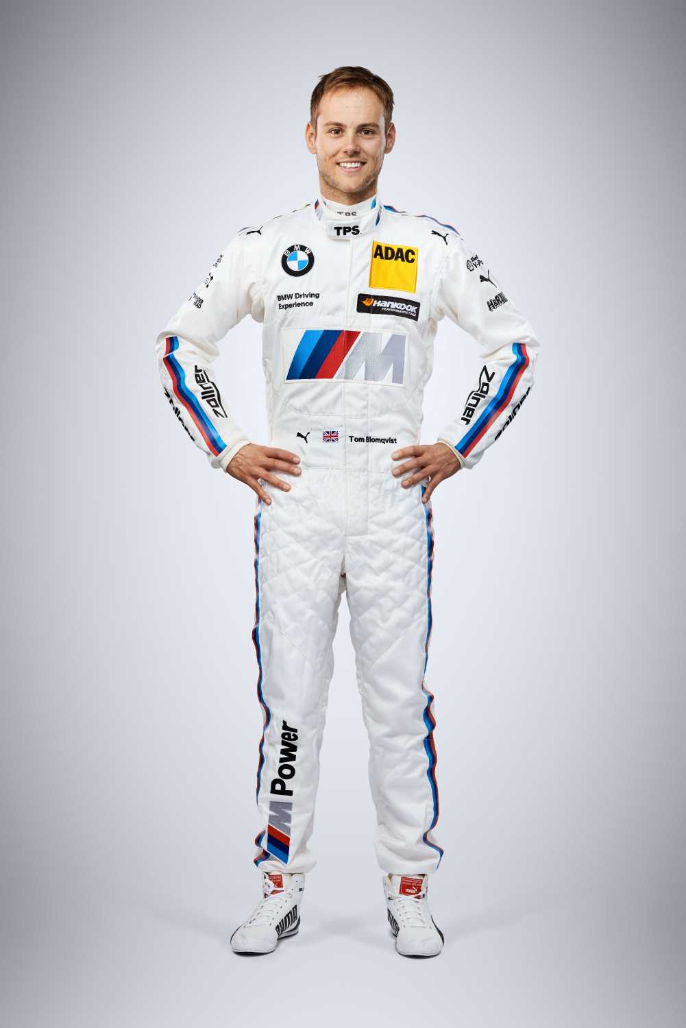 Munich (GER), 11th April 2017. Tom Blomqvist, 2017 DTM season.