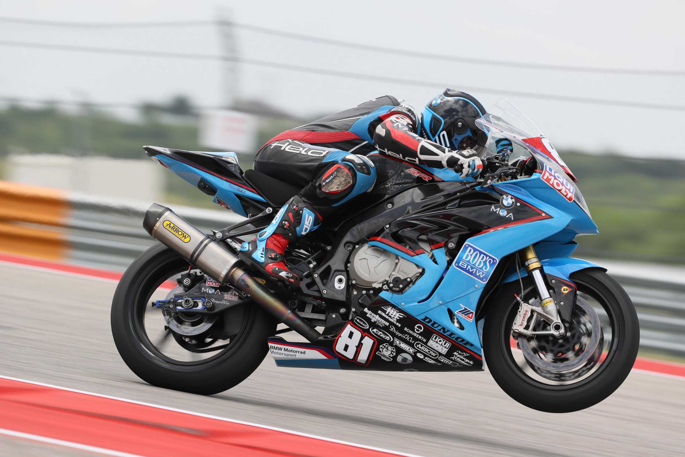 Austin (USA) - MotoAmerica - 23rd April 2017. Team BMW Dead President ...