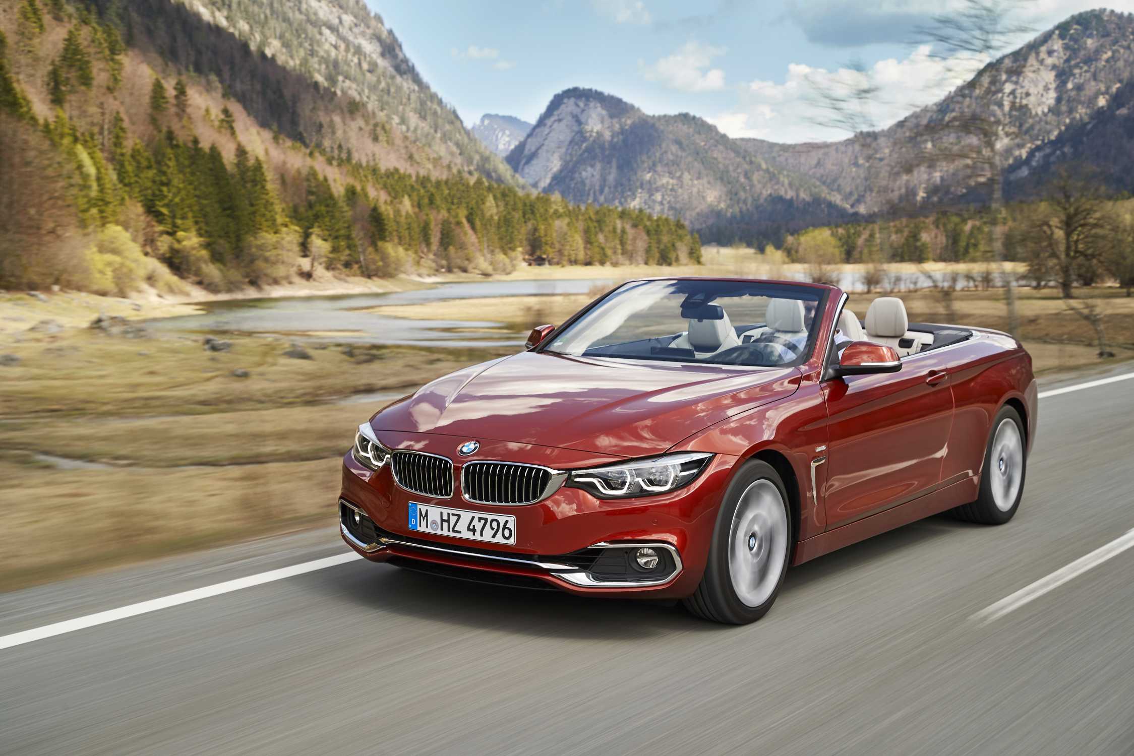 The new BMW 4 Series Convertible (04/2017).