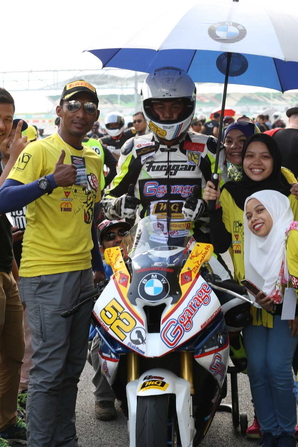 Sepang (MAL) - Malaysia Superbike Championship - 30th April 2017 - Team BMW Motorrad Malaysia ...